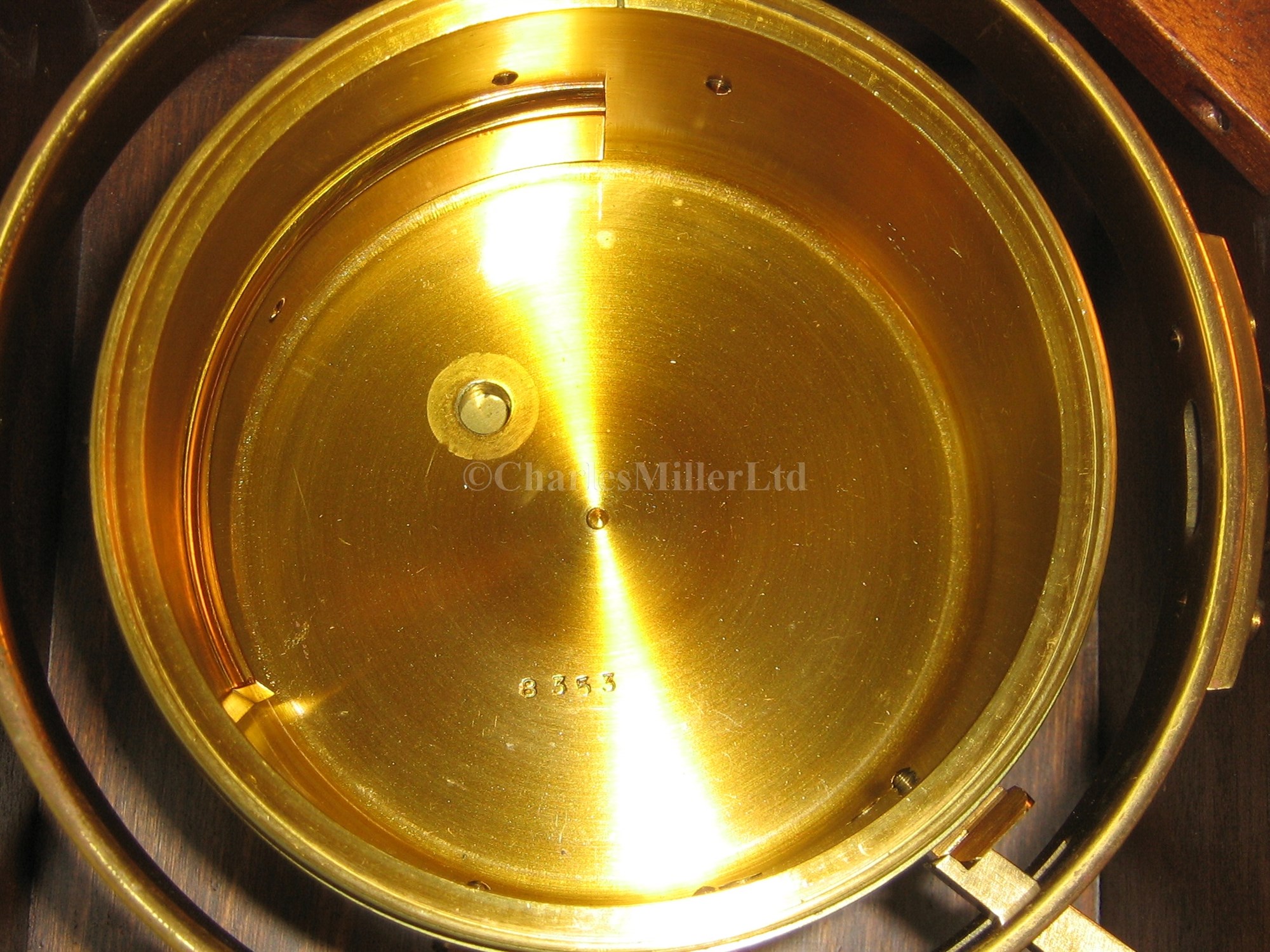 Lot 174 - AN 8-DAY MARINE CHRONOMETER BY THOMAS MERCER.