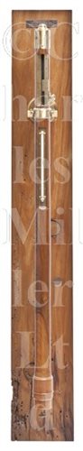 Lot 79 - A MODERN PRESENTATION MARINE STICK BAROMETER