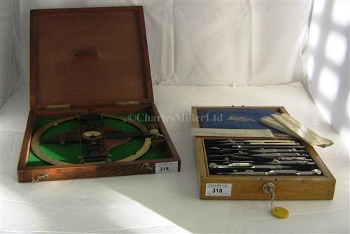 Lot 318 - Ø A LATE 19TH-CENTURY DRAWING SET BY STANLEY,