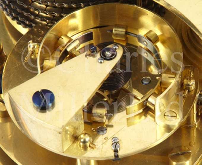 Lot 164 - AN 8-DAY MARINE CHRONOMETER BY BARRAUD'S,...