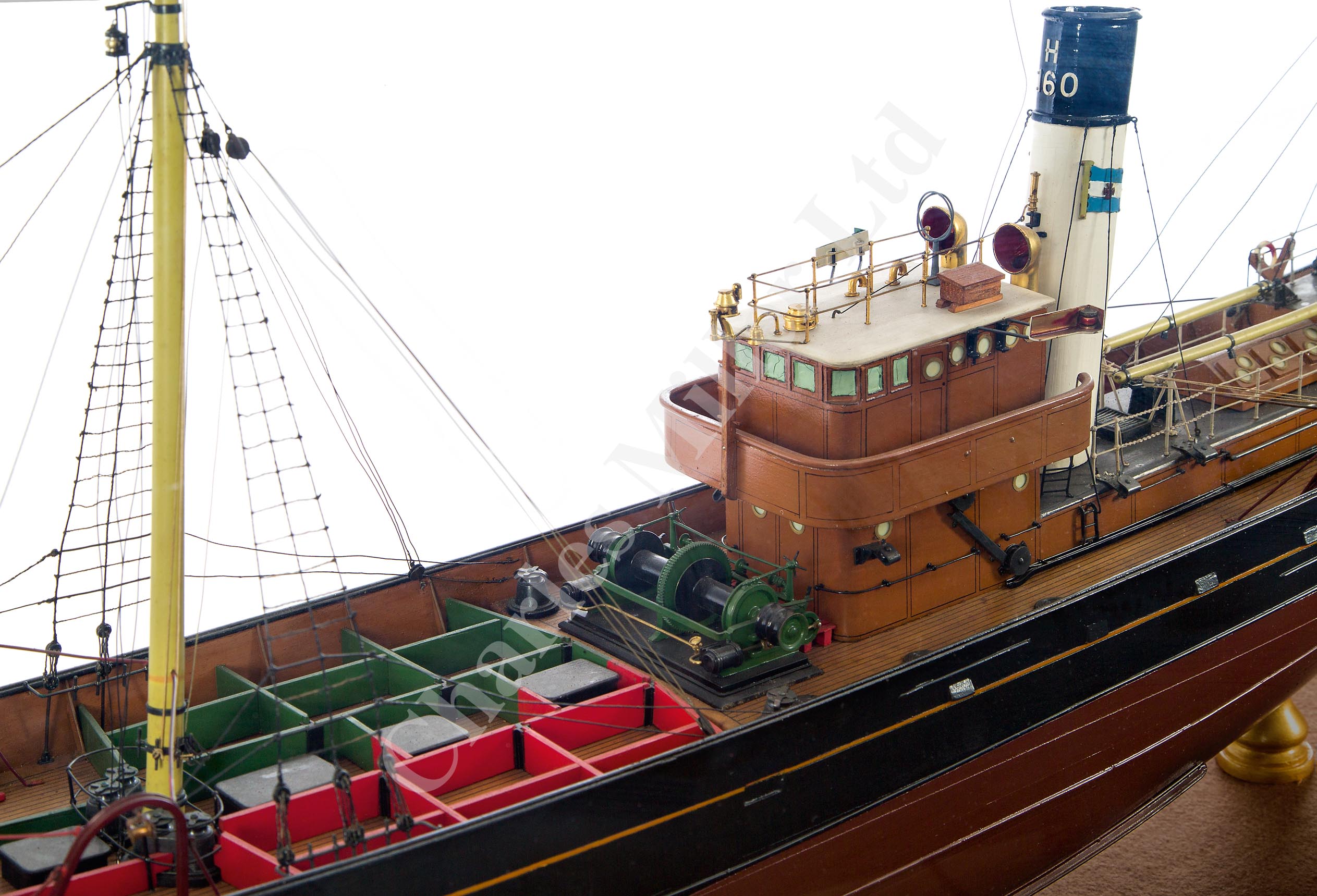 Lot 267 - A BUILDER'S MODEL FOR THE HULL TRAWLER 'LADY