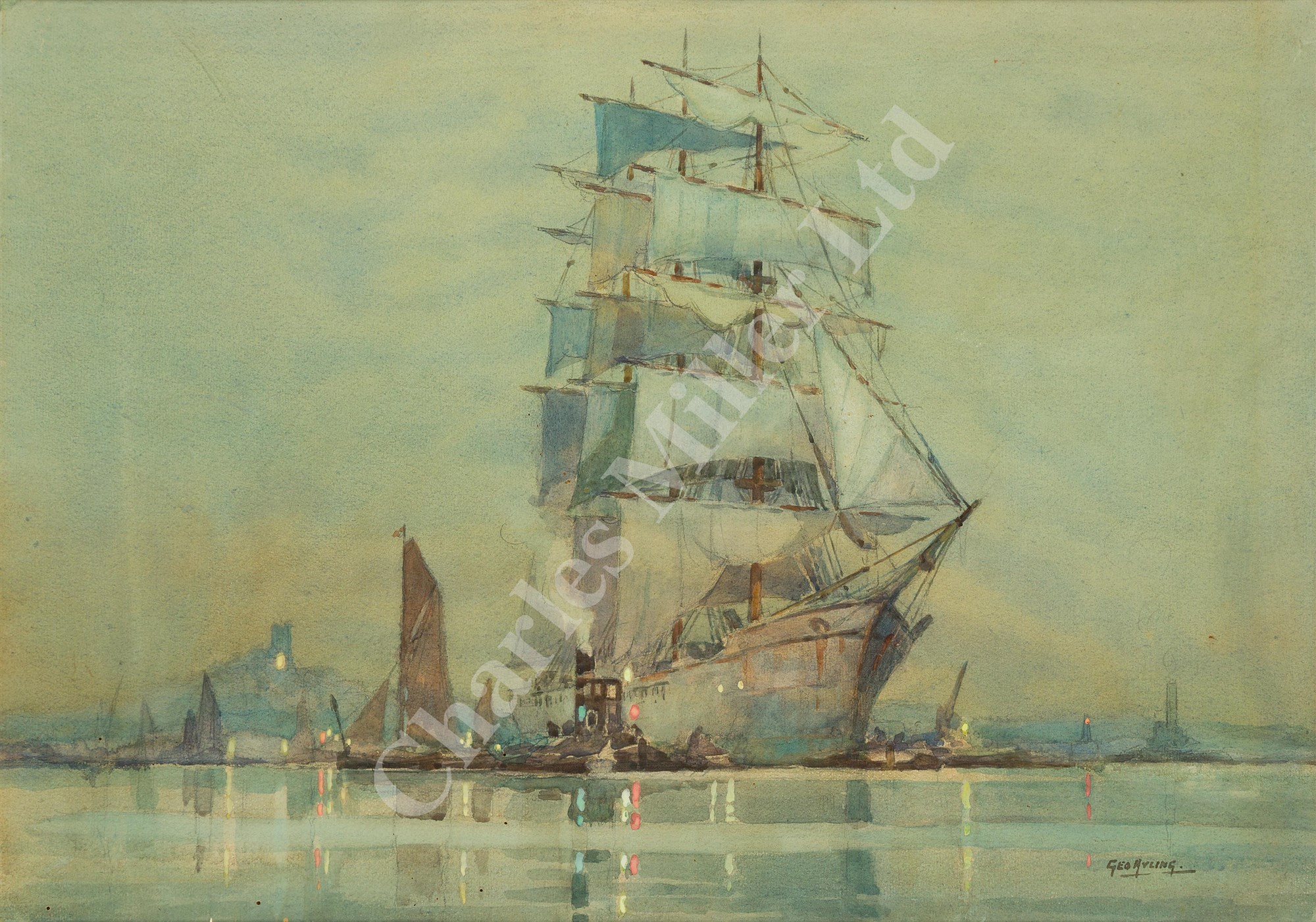 Lot 6 - δ GEORGE AYLING (ENGLISH, 1887-1960): The