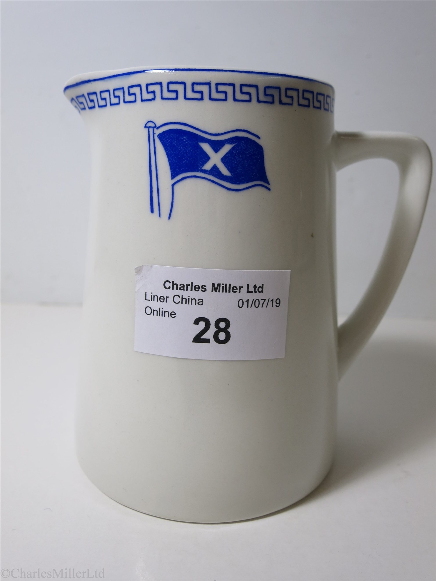 Lot 28 - CHANDRIS LINES: CHINA JUG BY MADDOCK, ENGLAND,
