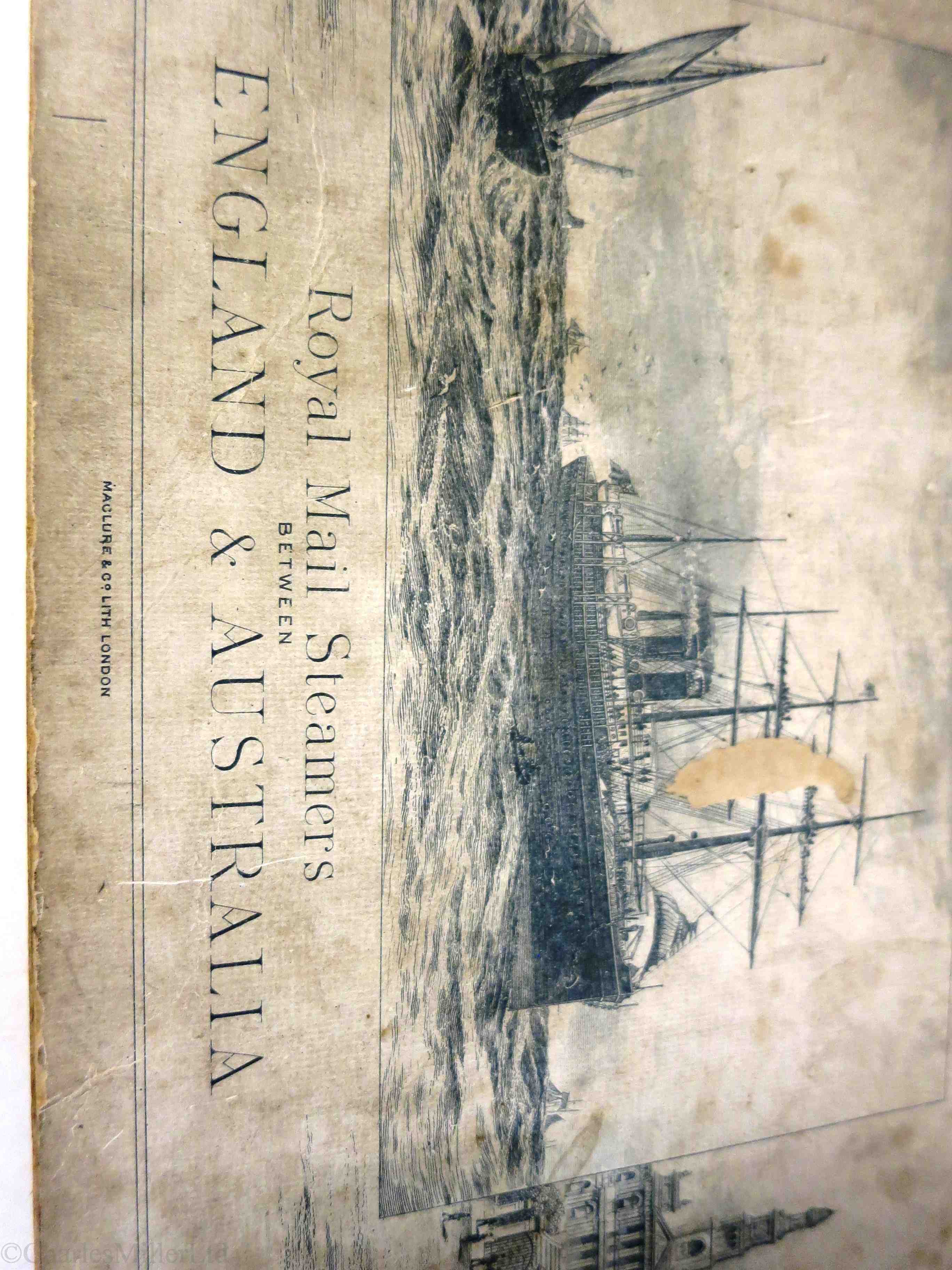 Lot 78 - ORIENT LINE: PASSENGER LIST FOR THE R.M.S.