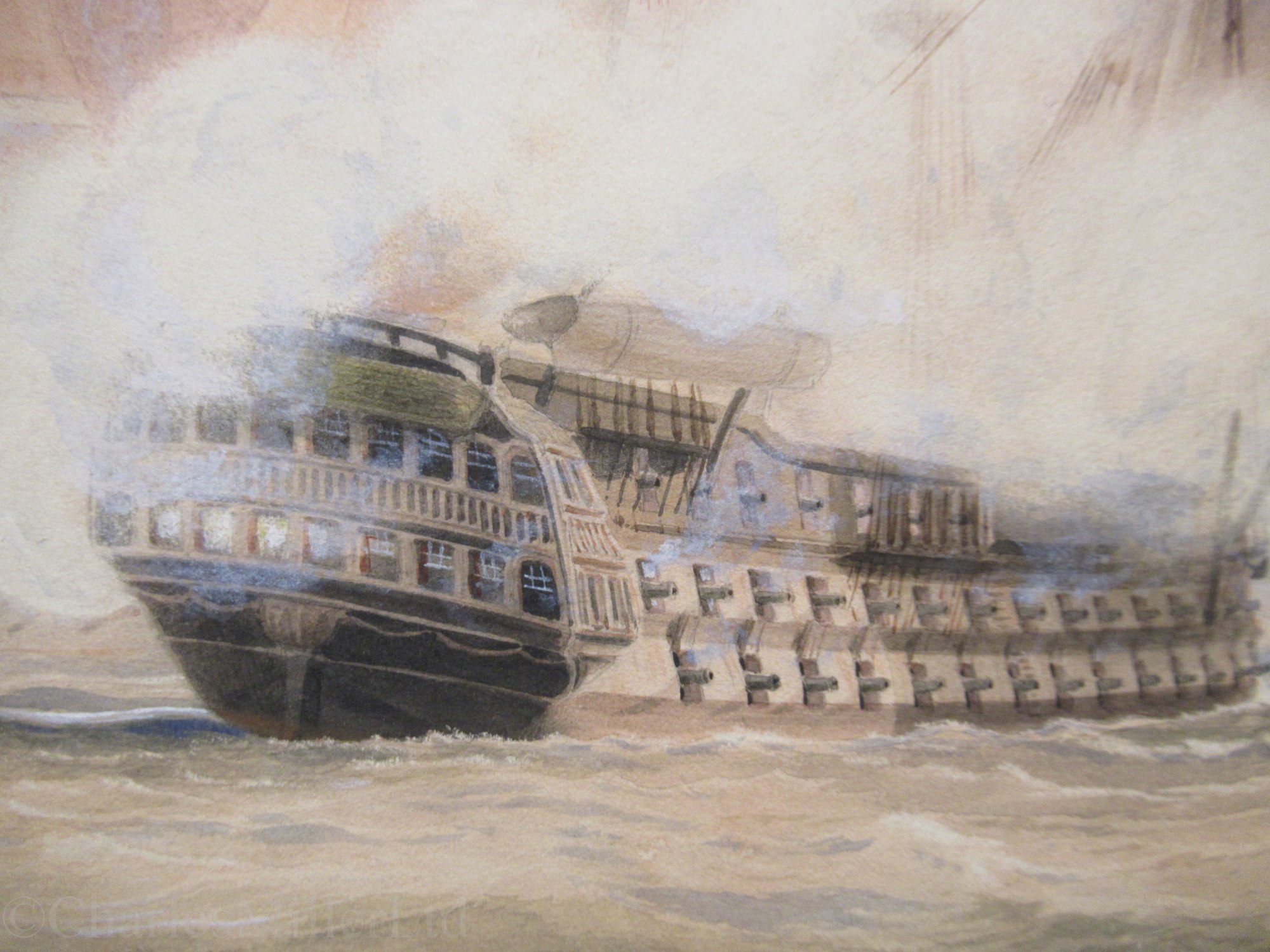 Lot 70 - NICHOLAS POCOCK (BRITISH, 1740-1821) The