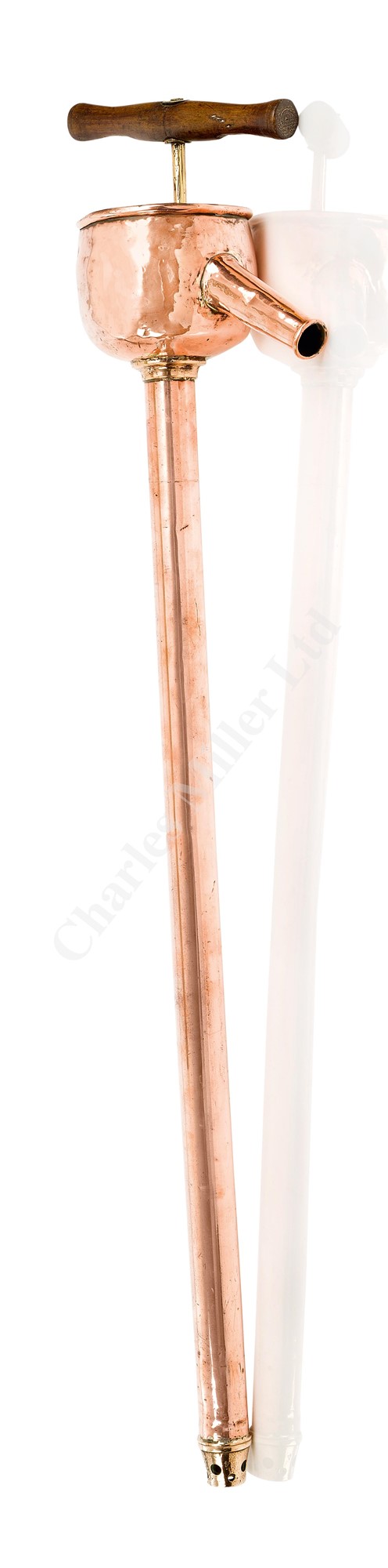 Lot 122 - A ROYAL NAVY RUM PUMP, PROBABLY GEORGE VI