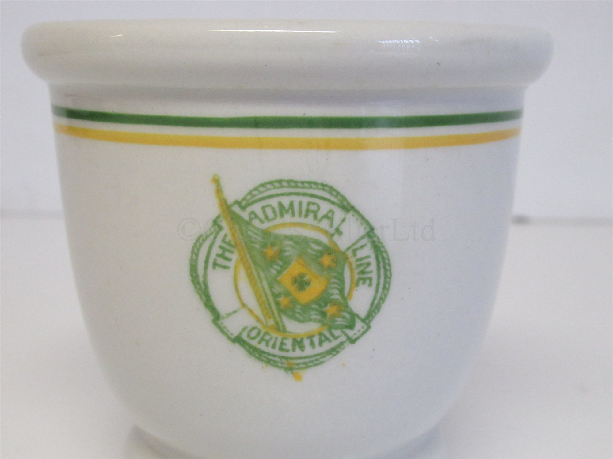 Lot 1 - Admiral Line Oriental: slop bowl