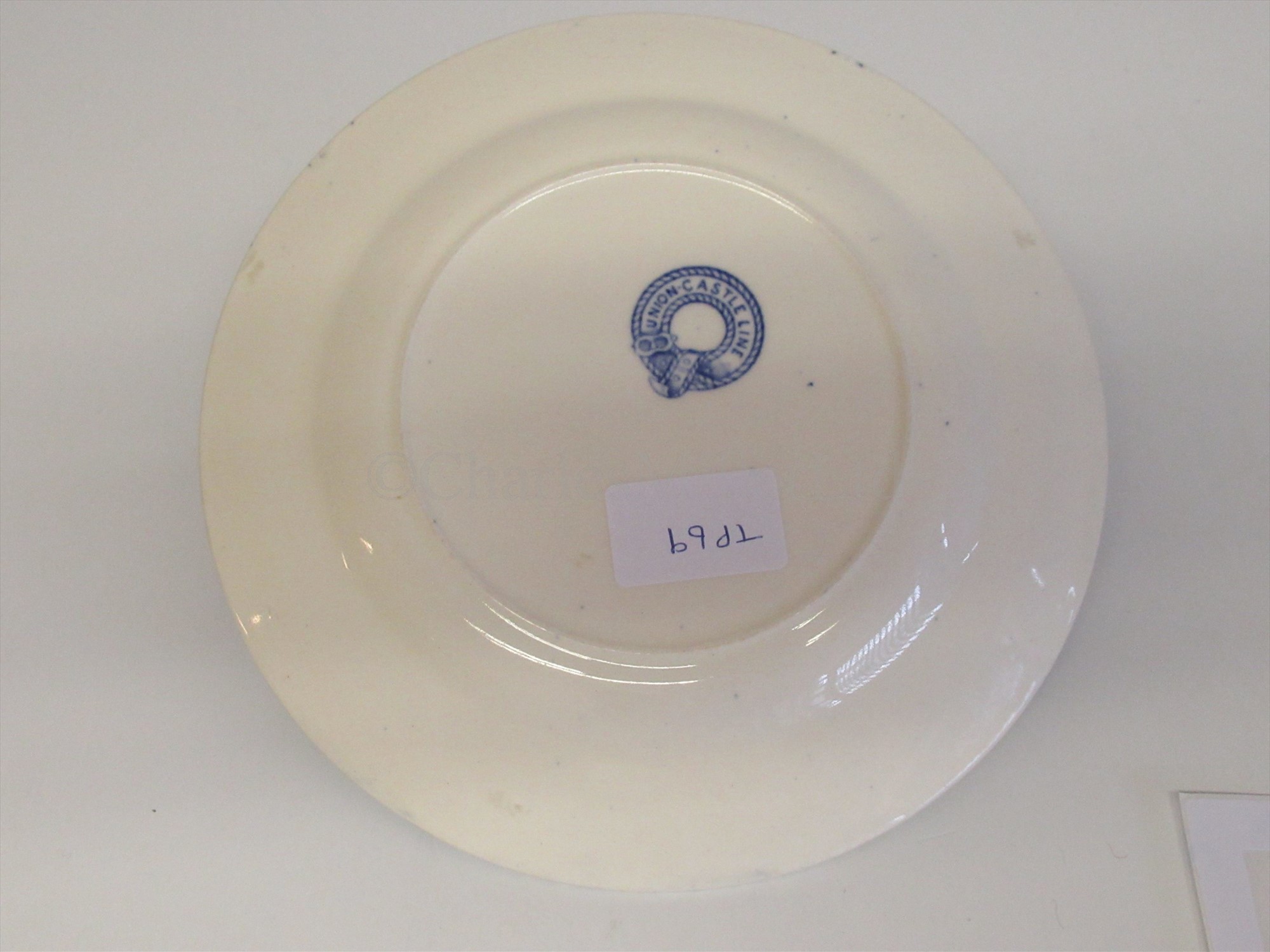 Lot 102 - Union Castle Line: a side plate