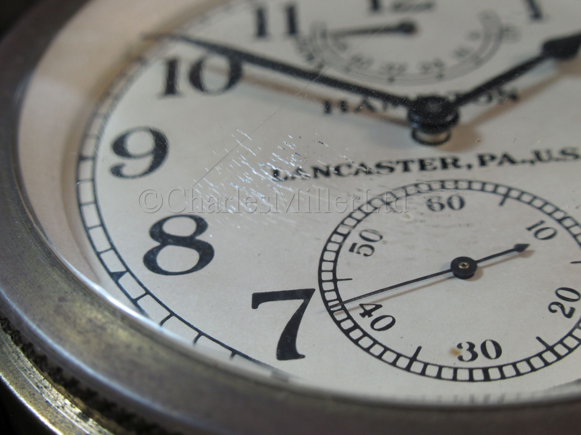 Lot 255 - A HAMILTON MODEL 22 TWO-DAY DECK WATCH,