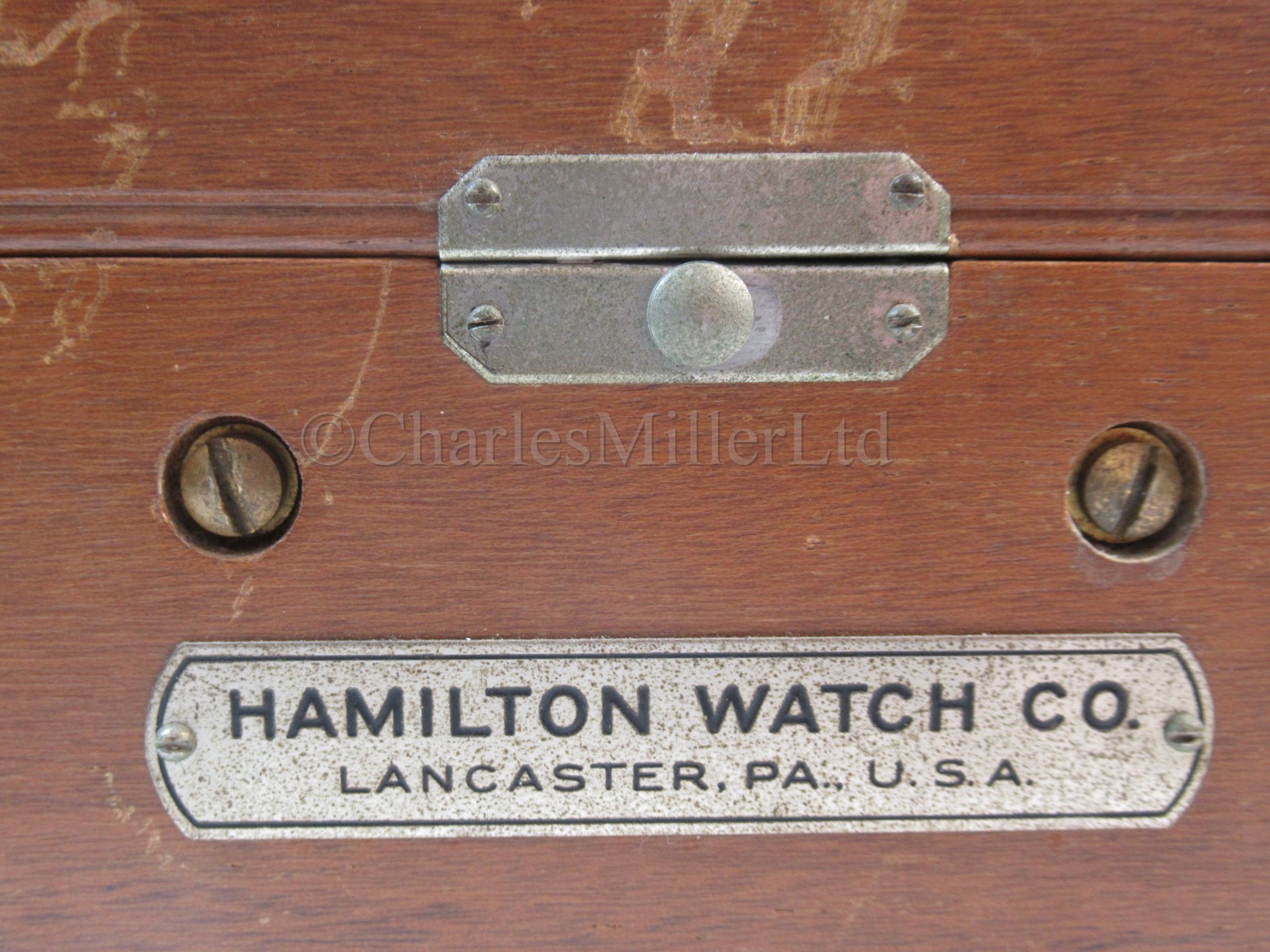 Lot 255 - A HAMILTON MODEL 22 TWO-DAY DECK WATCH,