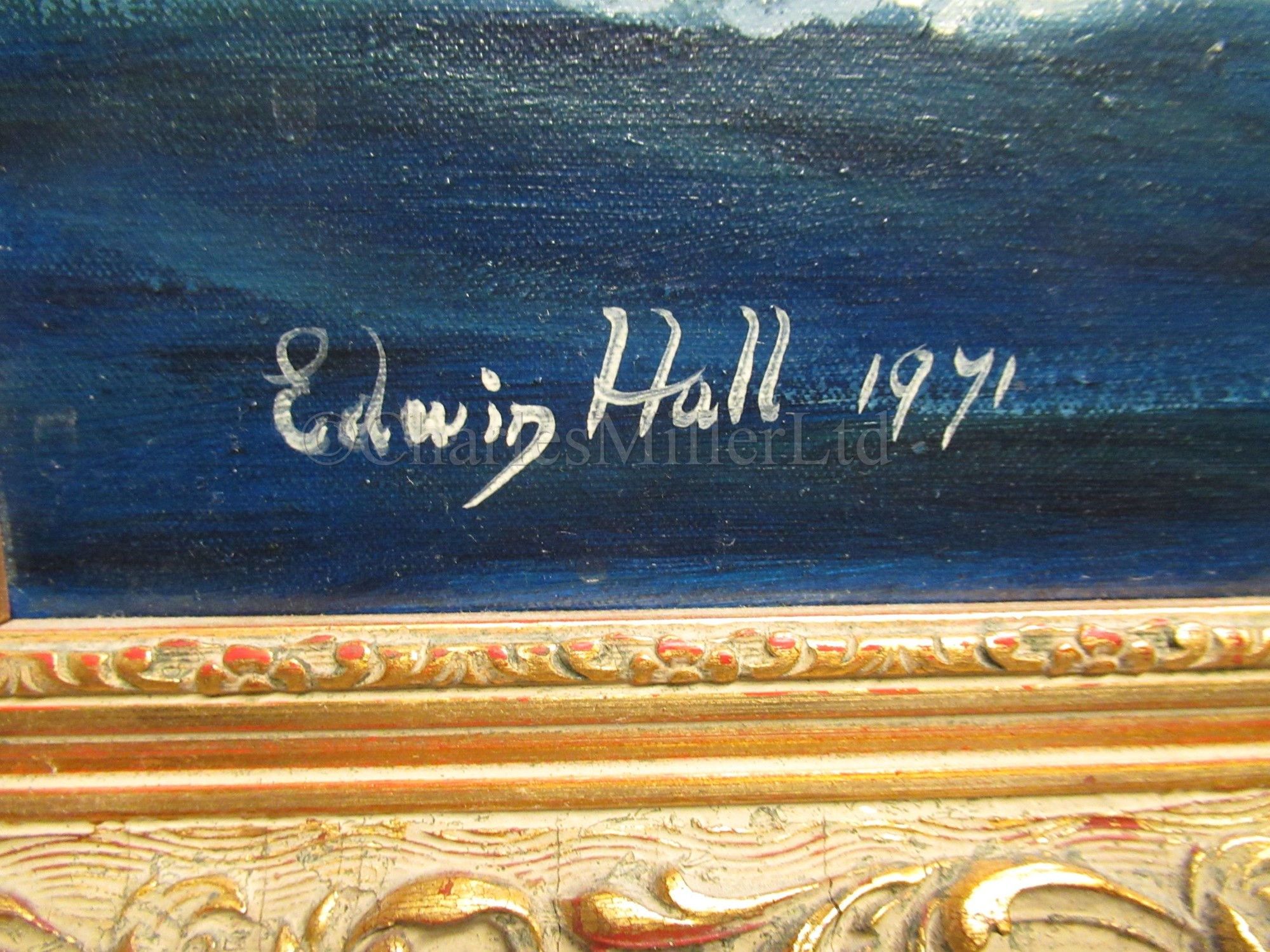 Lot 20 - δ EDWIN HALL (BRITISH, 20TH CENTURY): A