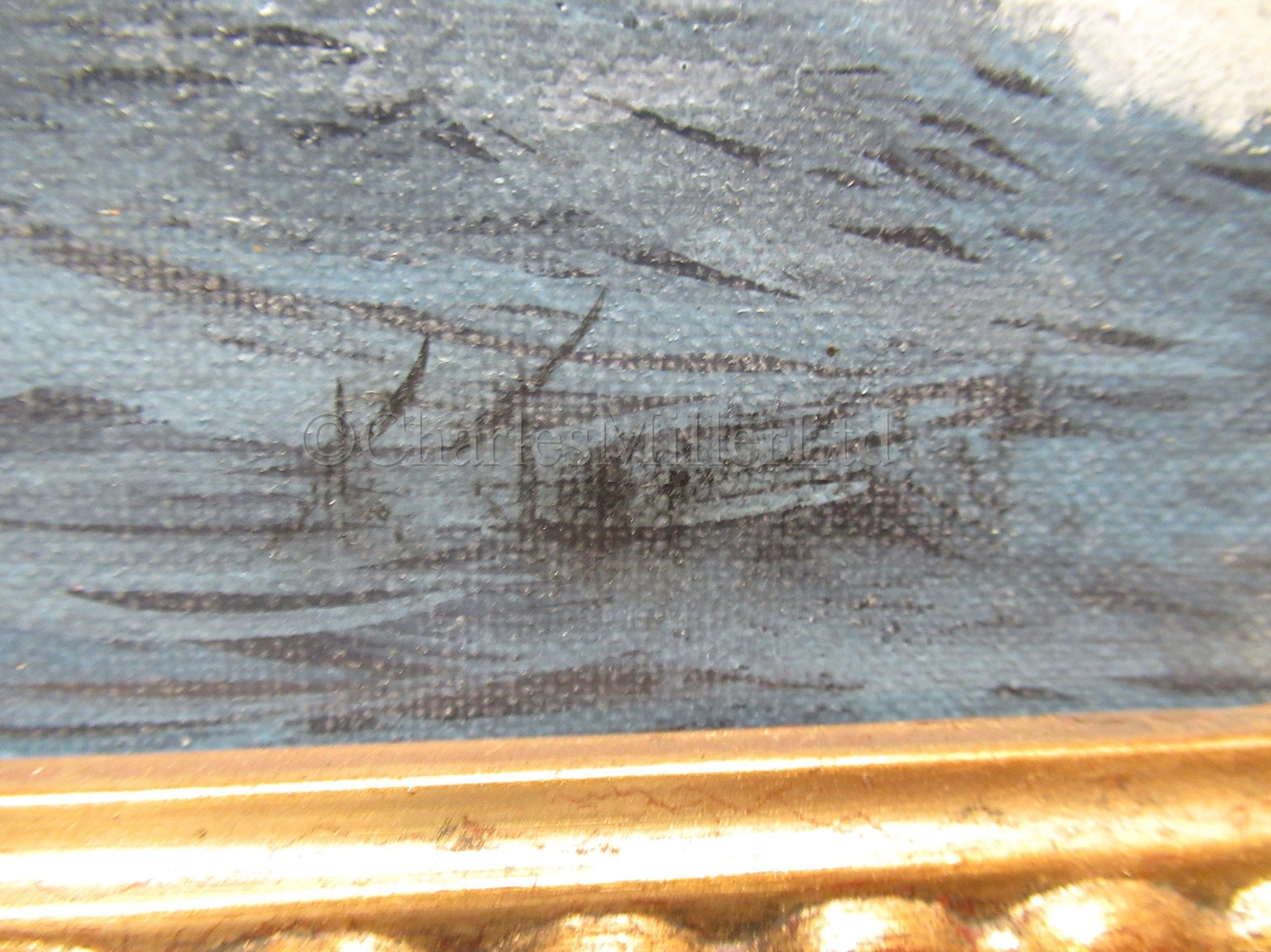 Lot 19 - δ KENNETH JEPSON (BRITISH, 1932-1998): 'Blue