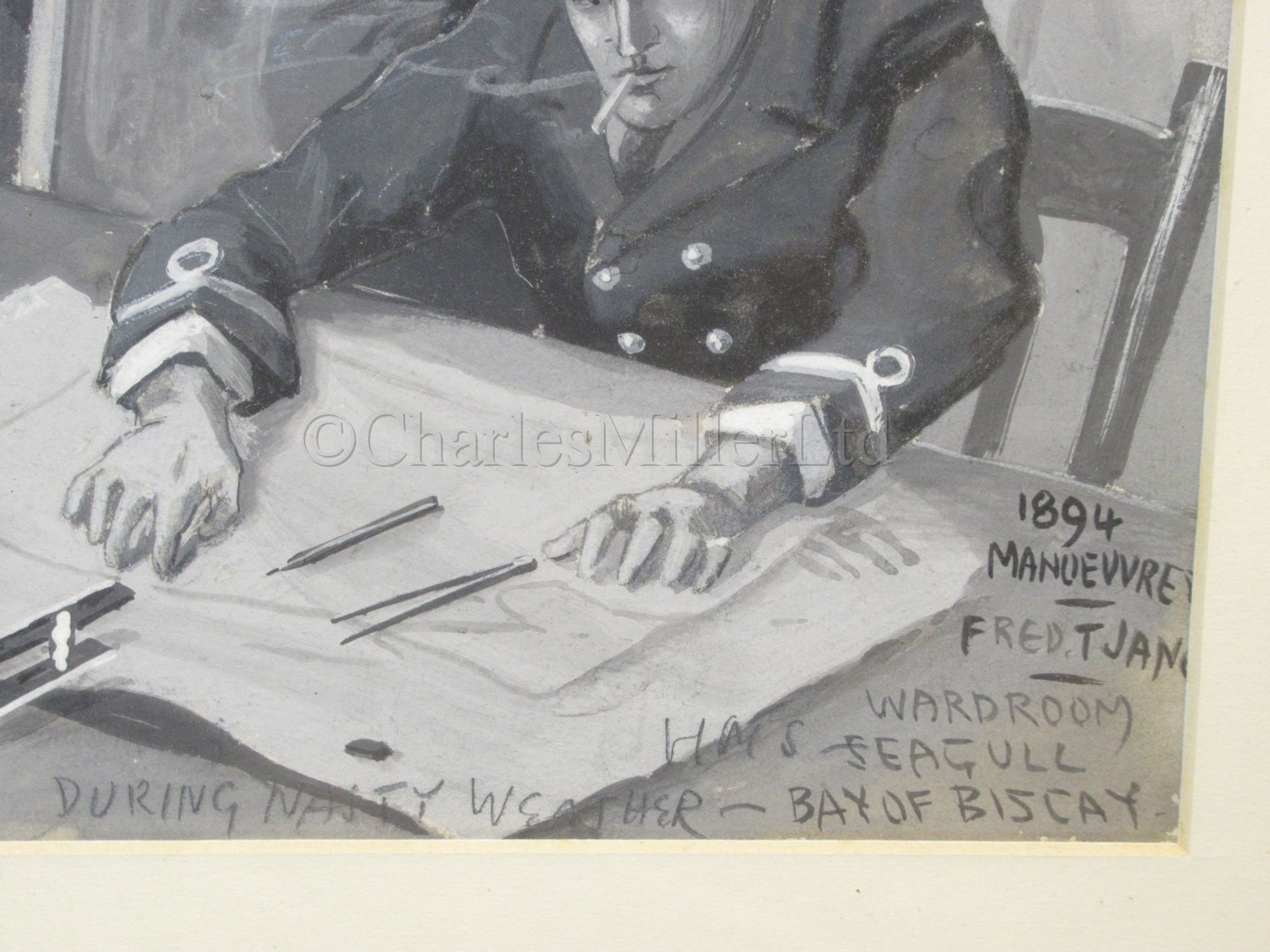 Lot 97 - FRED T. JANE (BRITISH, 1865-1916): Torpedo