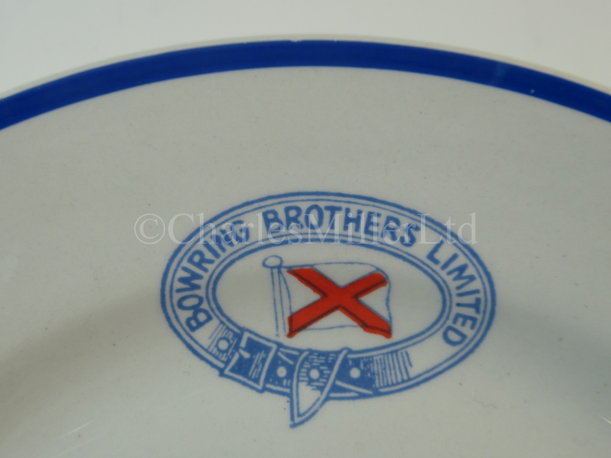 Lot 15 - A Bowring Brothers Limited side plate
