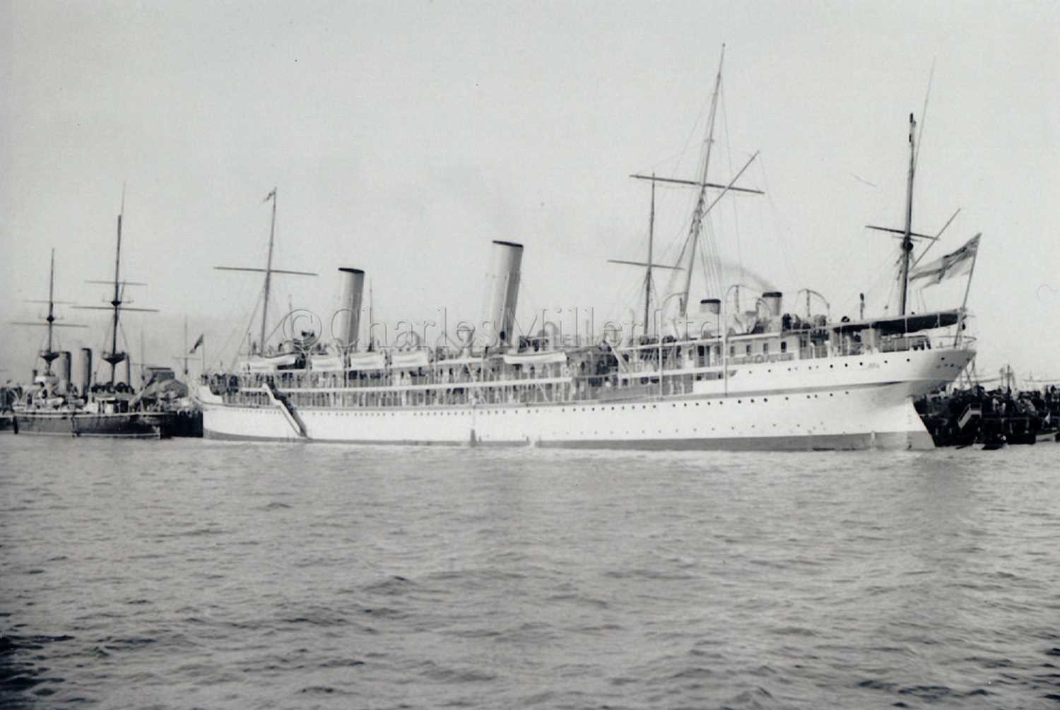 Lot 96 - THE LAUNCHING MALLET FOR THE ORIENT LINE S.S