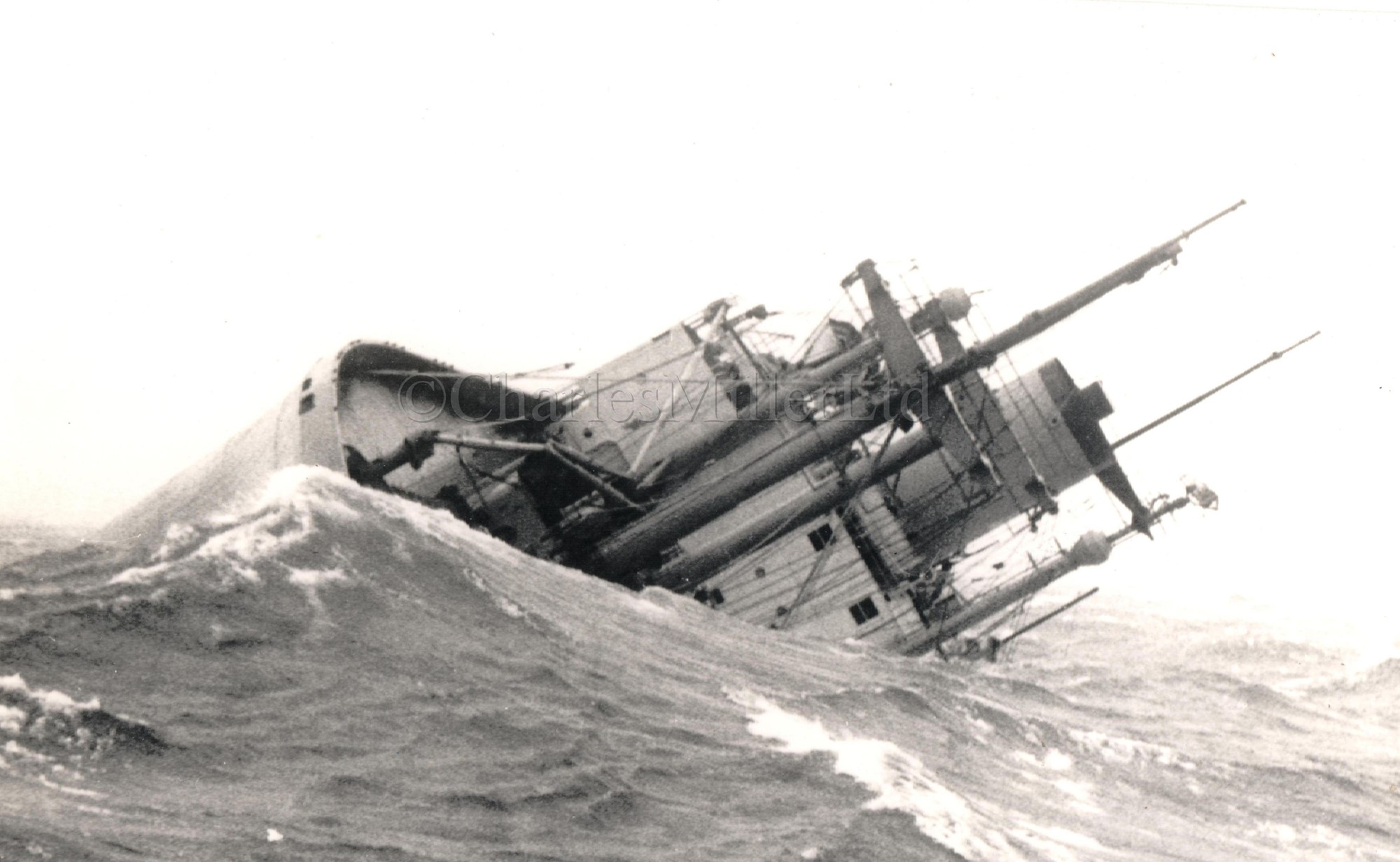 Lot 65 - RELICS OF THE S.S. 'FLYING ENTERPRISE': A