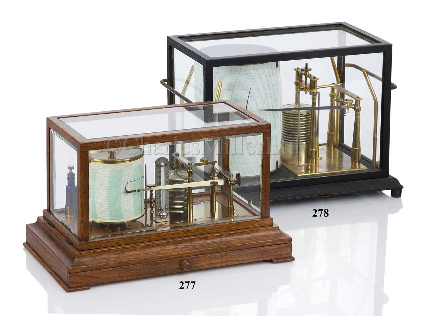 Lot 278 - A MICROBAROGRAPH BY SHORT & MASON, LONDON,
