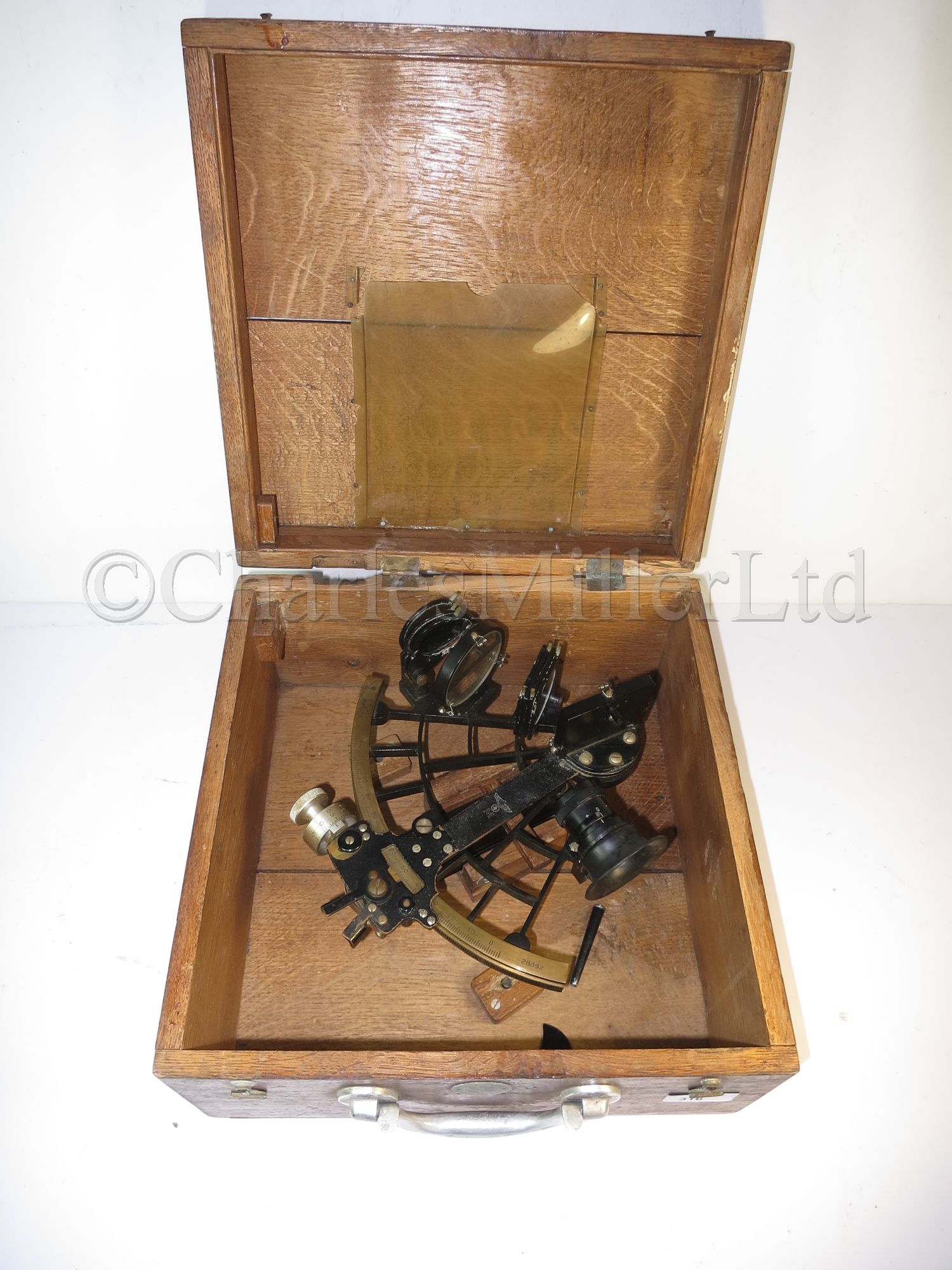 Lot 316 - A 6¼IN. RADIUS KRIEGSMARINE MICROMETER