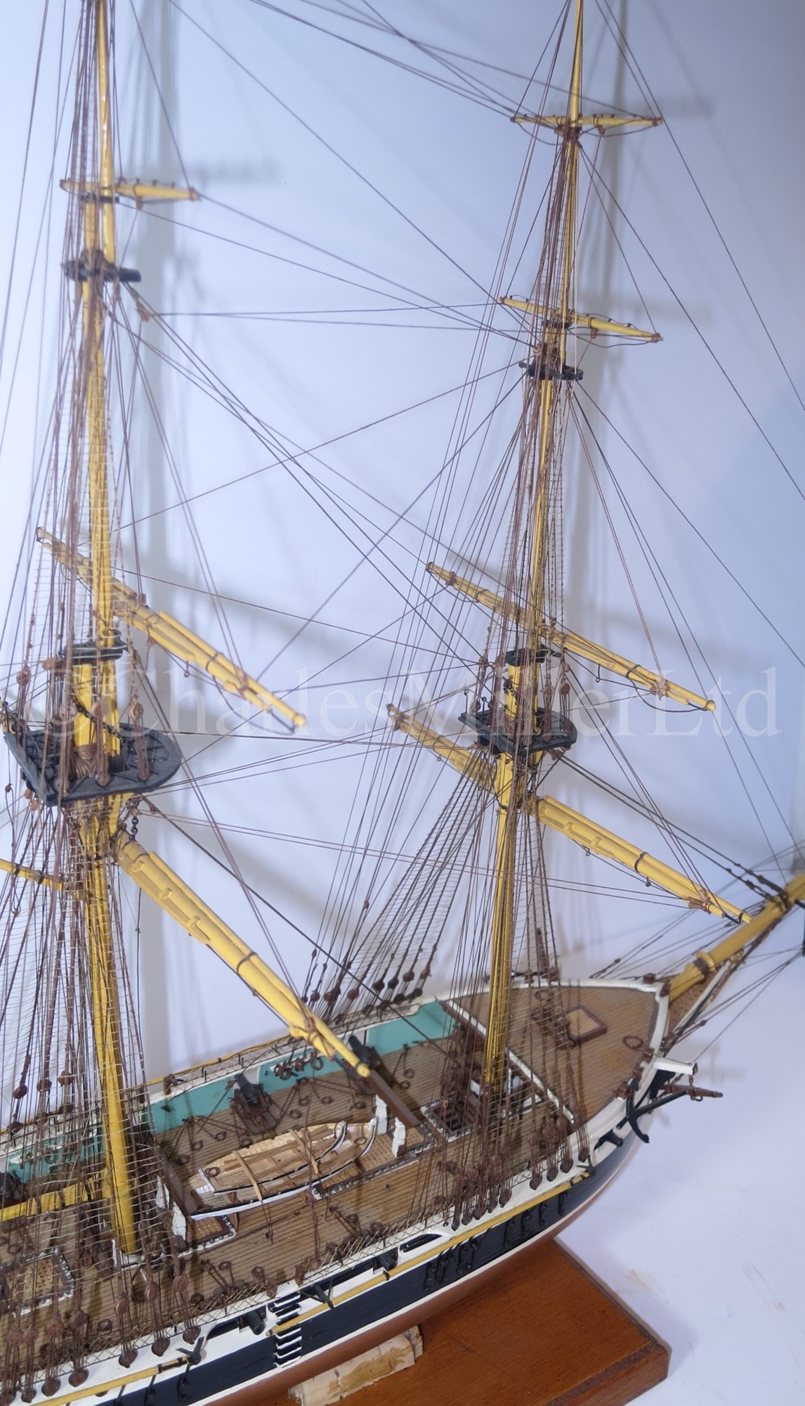 Lot 235 - A ⅛IN. SCALE STATIC DISPLAY MODEL OF THE