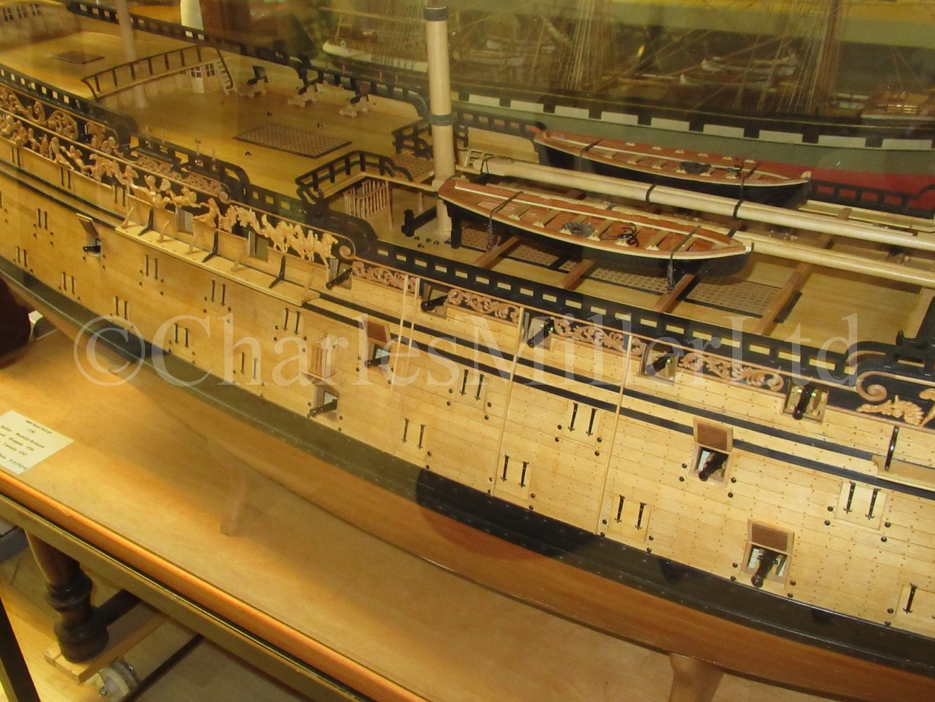 Lot 175 - A FINE 1:48 SCALE ADMIRALTY BOARD STYLE