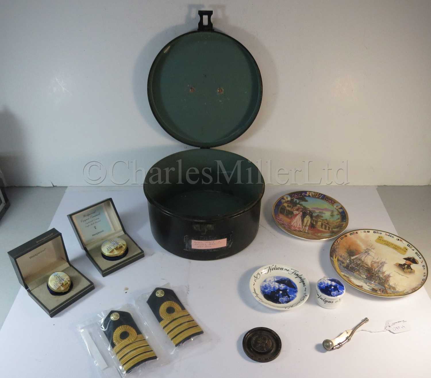 Lot 290 - A ROYAL NAVY MESS RUM FANNY, CIRCA 1900