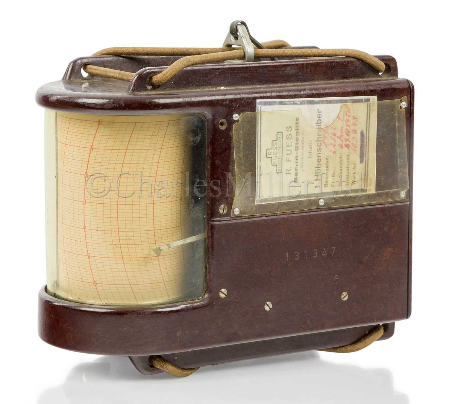 Lot 332 - A RARE GERMAN LUFTWAFFE ALTIMETER BY R.