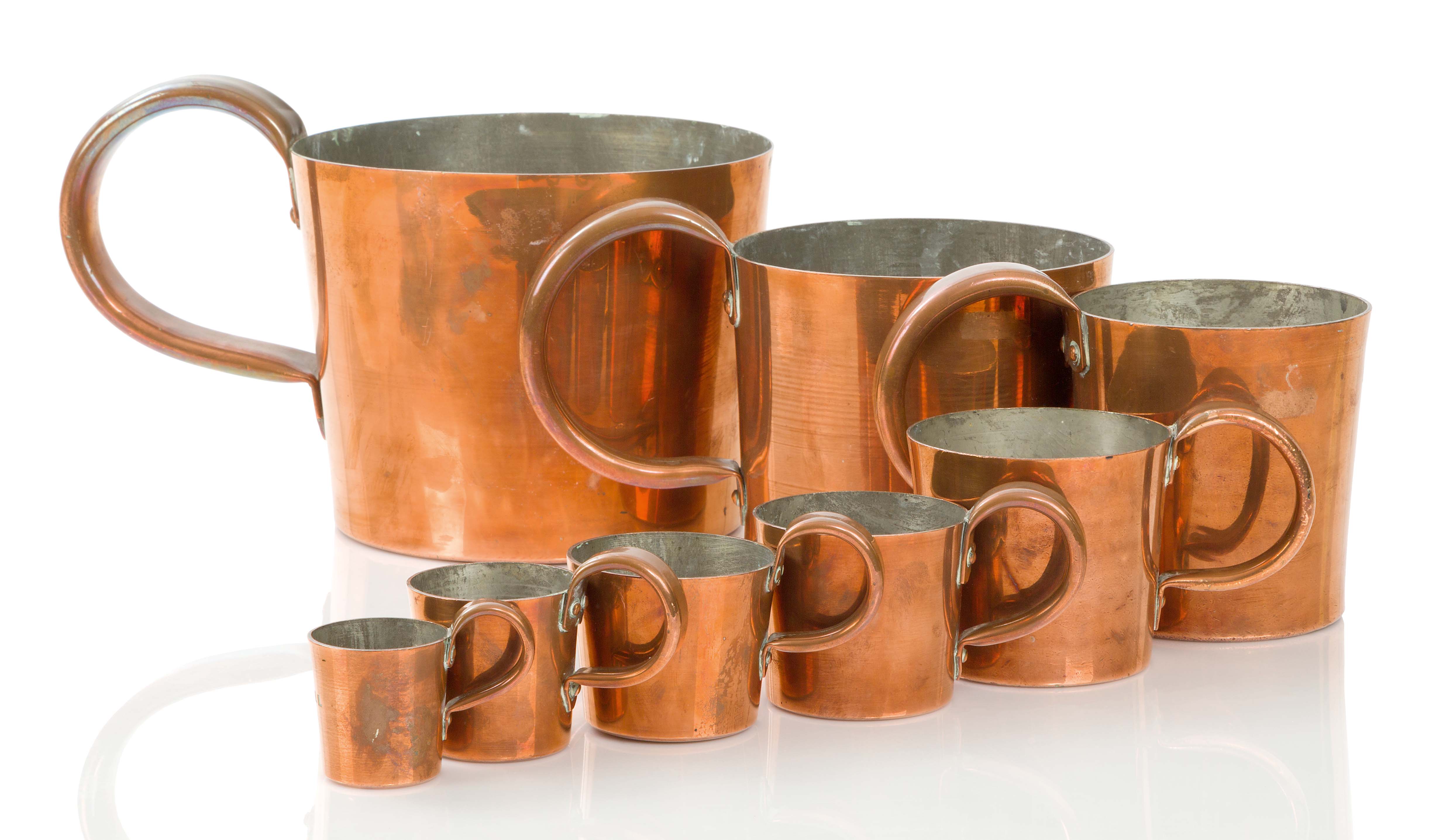 Lot 135 - A COMPLETE SET OF EIGHT ADMIRALTY PATTERN