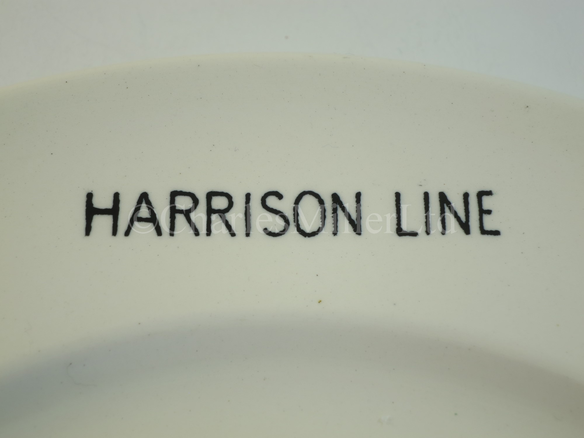 Lot 60 - A Harrison Line plate