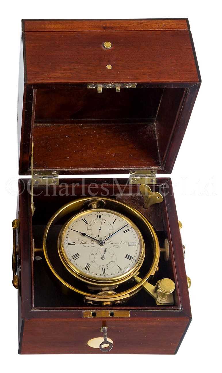 Lot 321 - A TWO-DAY MARINE CHRONOMETER BY LITHERLAND