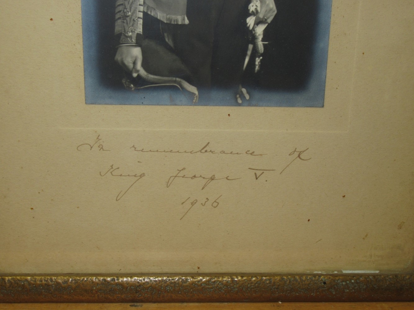 Lot 57 - ROYAL PRESENTATION PORTRAIT OF KING EDWARD