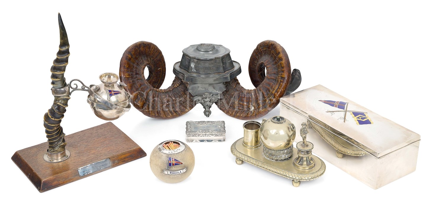 Lot 58 - A COLLECTION OF CLUB TOBACCO PARAPHERNALIA