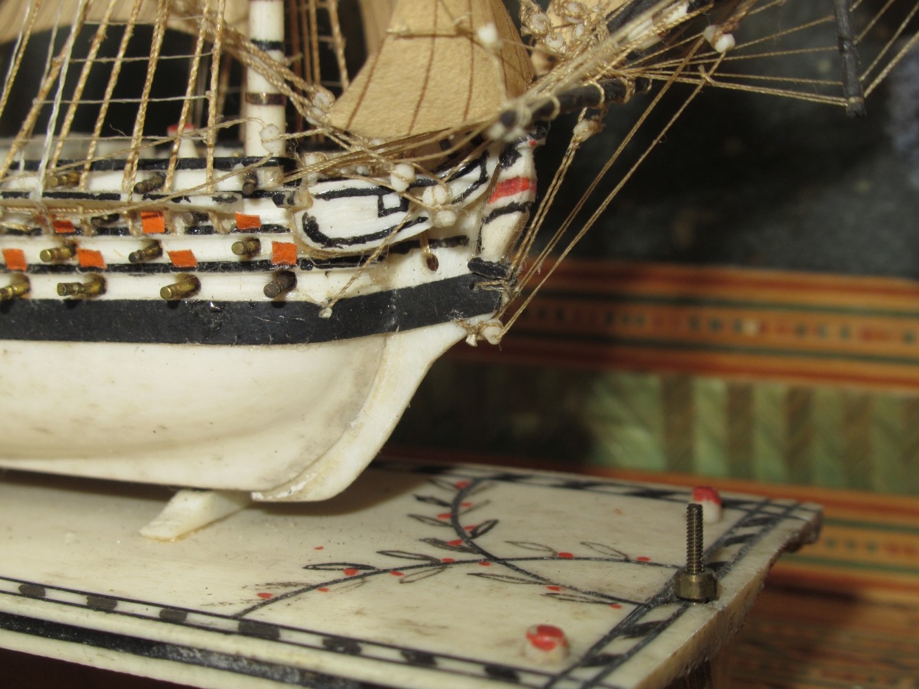 Lot 136 - A FINE AND HIGHLY ORIGINAL FULLY RIGGED