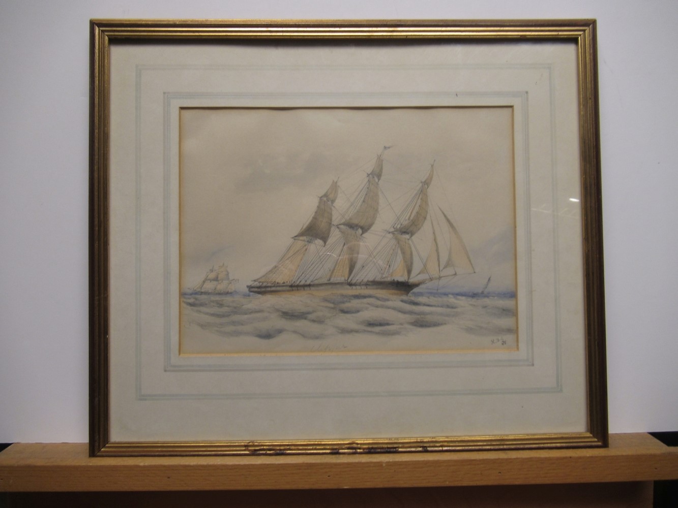 Lot 23 - HORACE BLADON CAPEL (BRITISH) - A CLIPPER