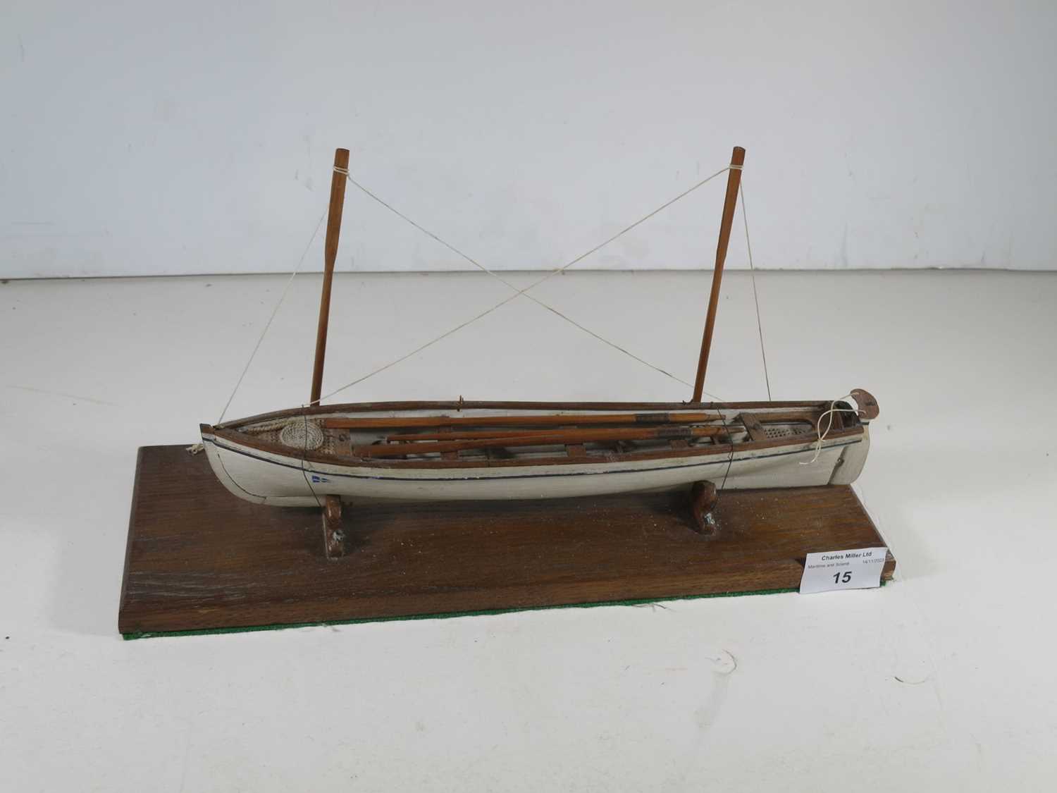 Lot 15 - 19TH CENTURY SAILOR-TYPE MODEL FOR A CORNISH