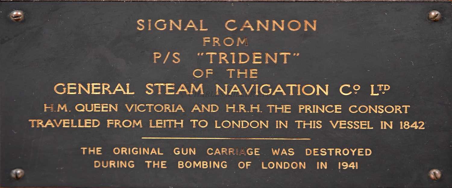 Lot 108 - A LINE THROWING GUN BY D. KAHNWEILER & SONS