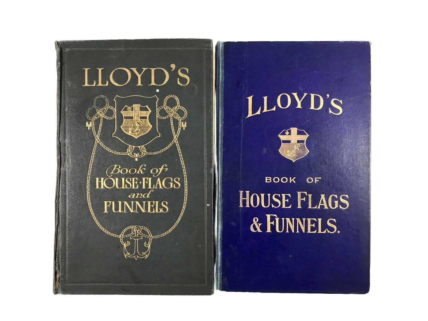 Lot 81 - 1904 AND 1912 LLOYD'S BOOK OF HOUSE FLAGS AND
