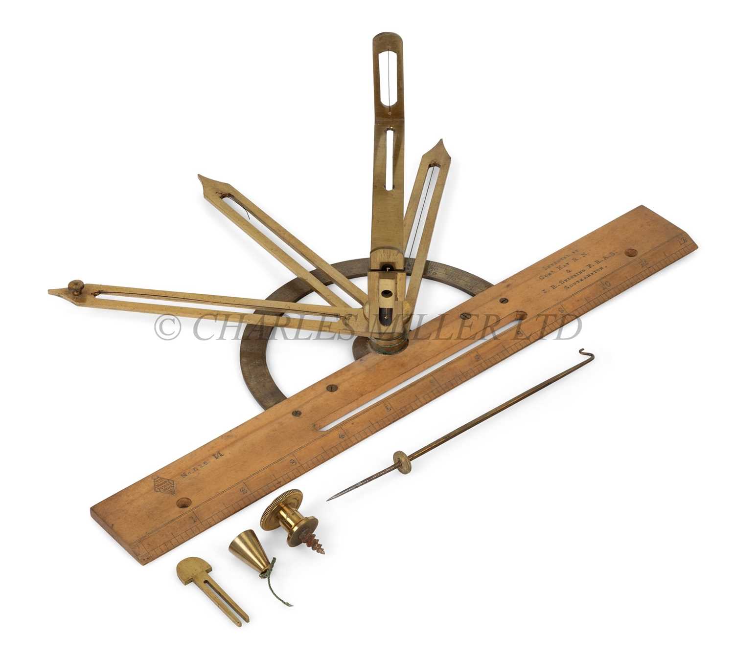 Lot 349 - A COURSE INDICATOR BY J.R. STEBBING,