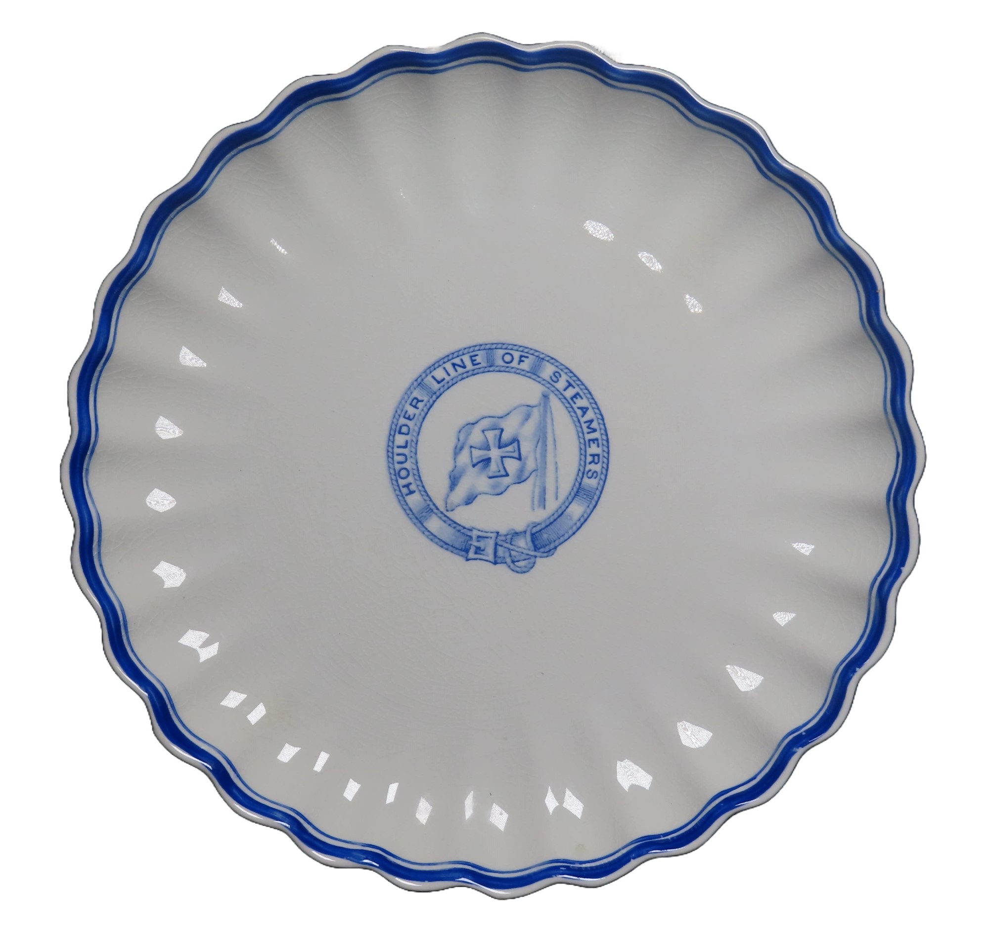 Lot 44 - HOULDER LINES PLATE, EARLY 20TH CENTURY