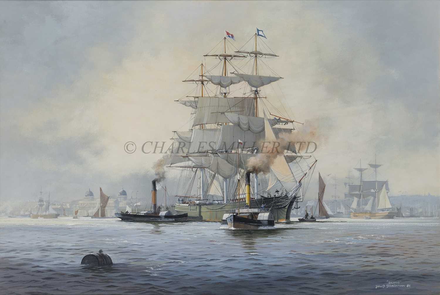 Lot 16 - δ DAVID BRACKMAN (BRITISH, 1932-2008) - The