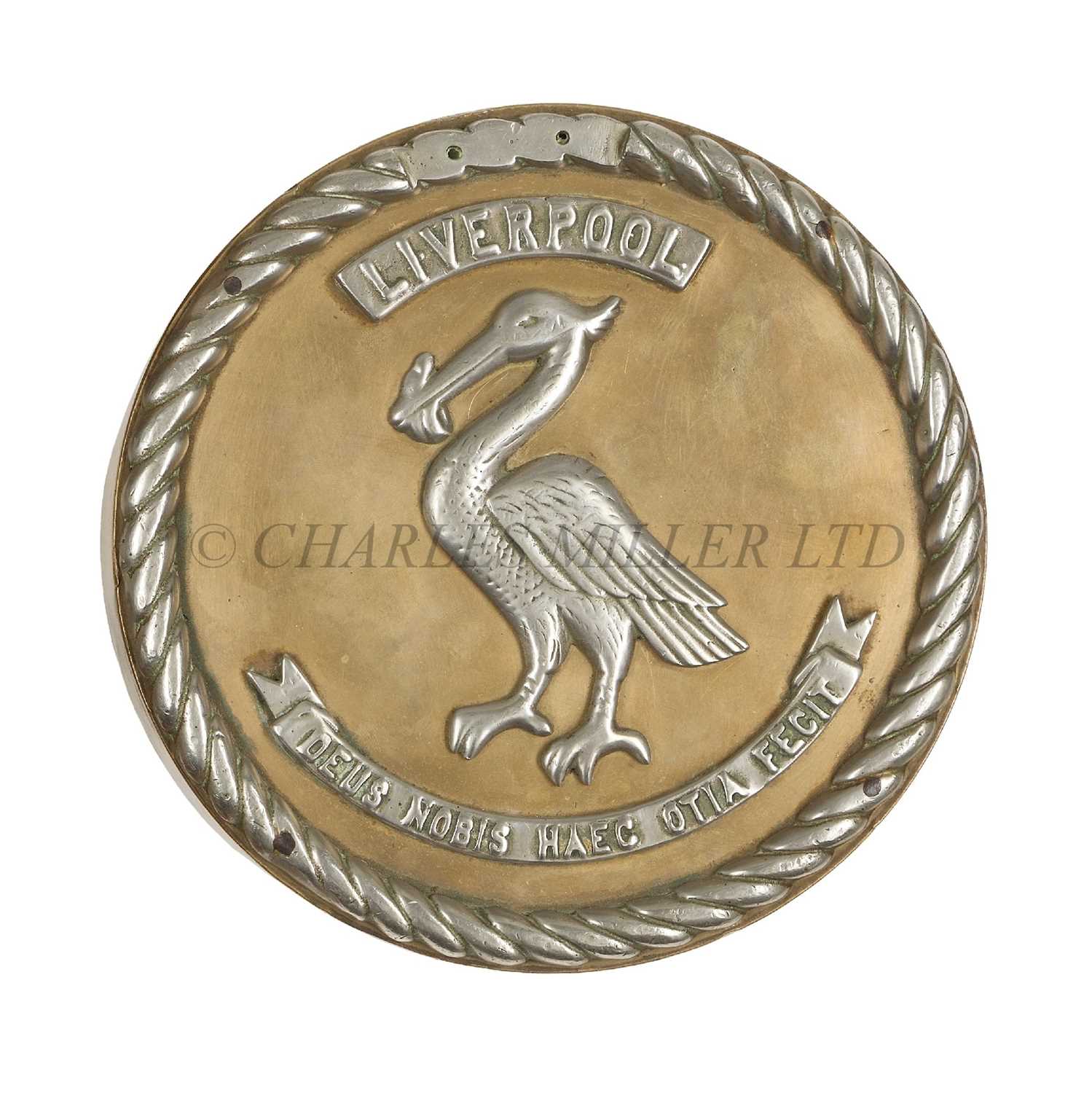 Lot 270 - A TOMPION FROM H.M. CRUISER 'LIVERPOOL',