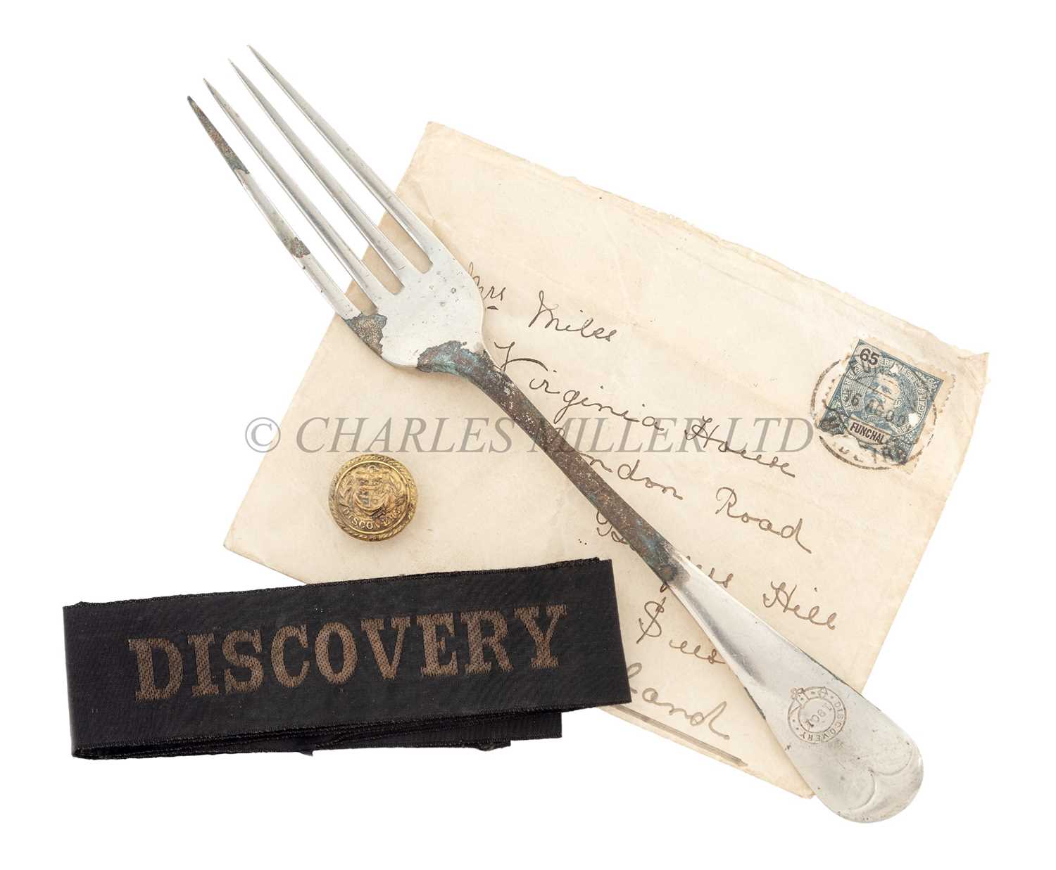 Lot 214 - A GROUP OF ANTARCTIC EPHEMERA BELONGING TO