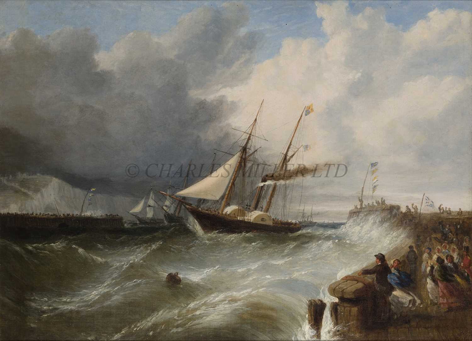 Lot 219 - WILLIAM ADOLPHUS KNELL (BRITISH, 1805-1875)