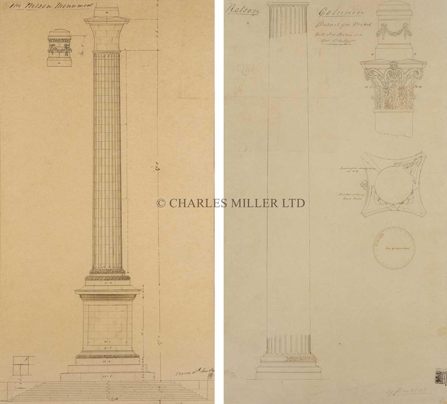 Lot 73 - ARCHITECTURAL DESIGN DRAWINGS FOR LONDON'S