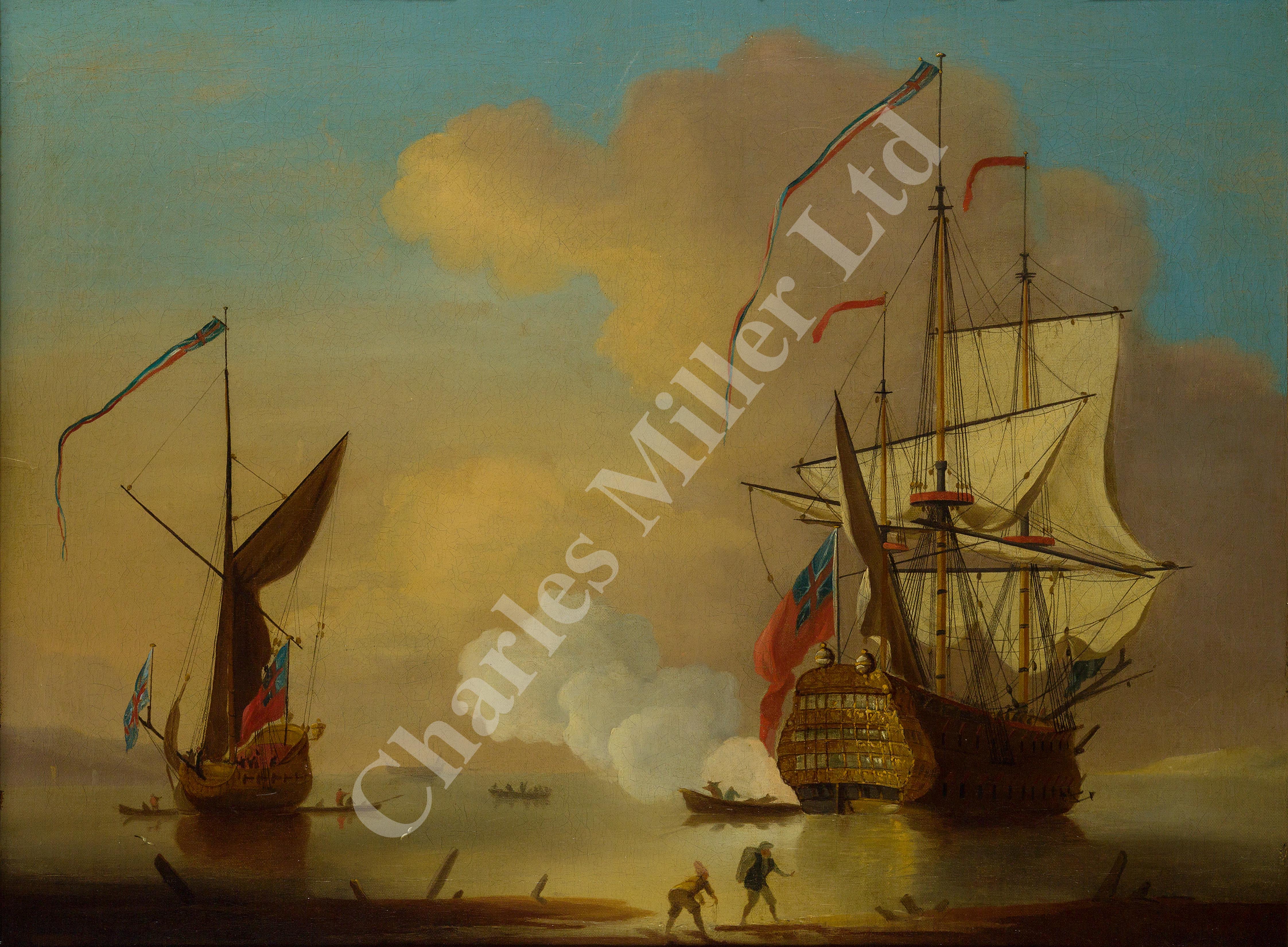 Lot 40 - PETER MONAMY (BRITISH, 1681-1749) - The