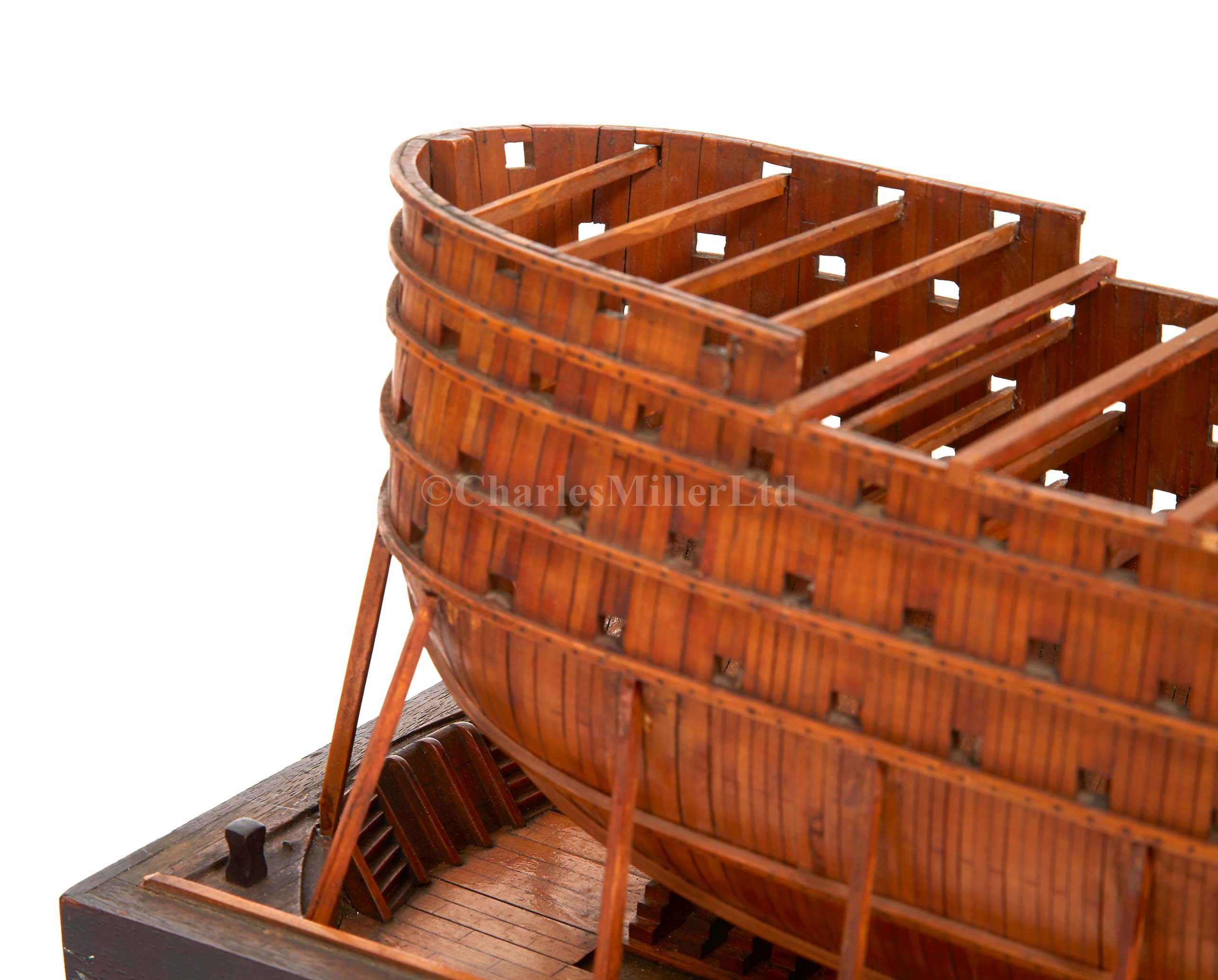 Lot 286 - A 15FT:1IN. SCALE FRAME MODEL FOR THE