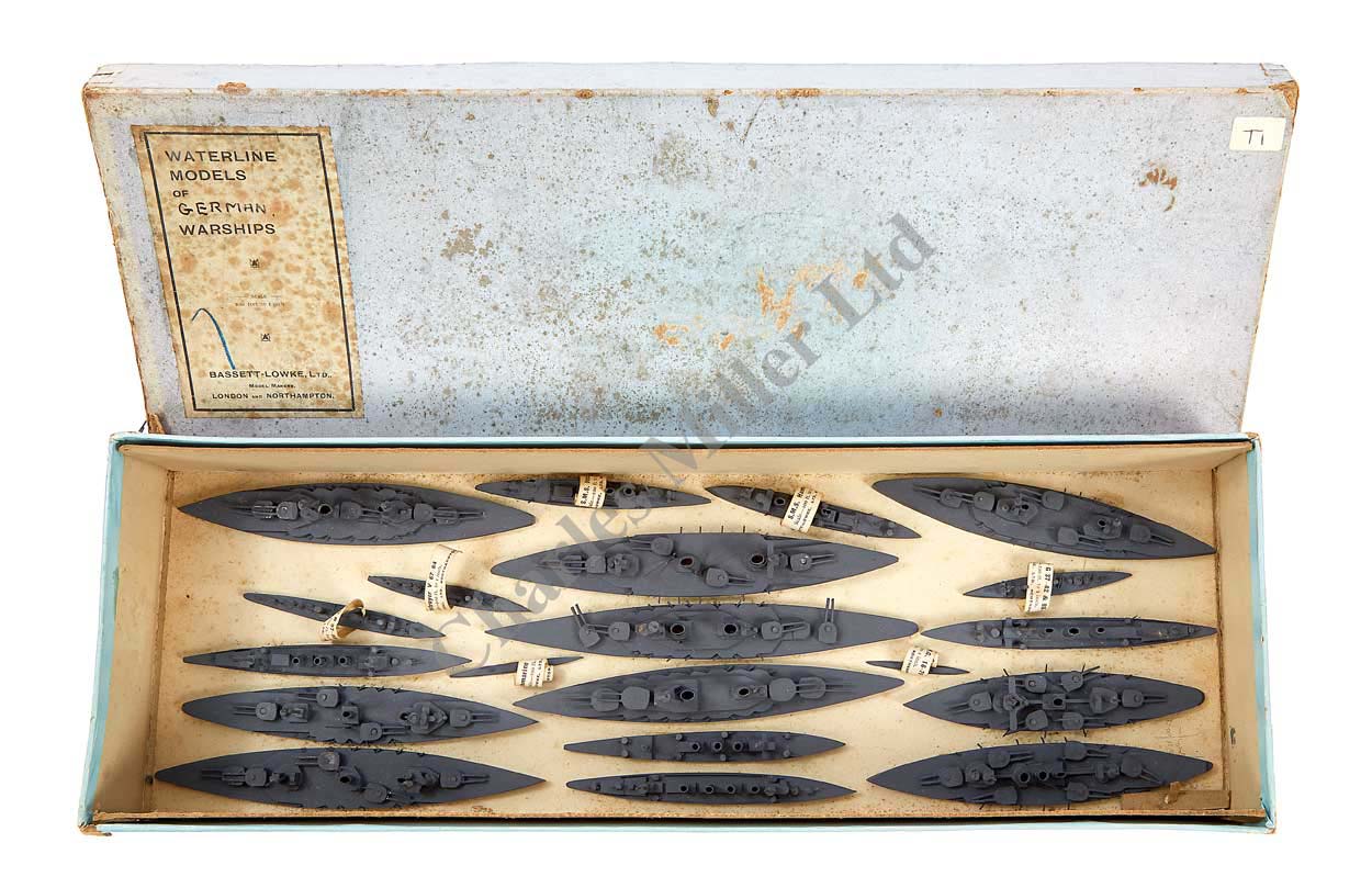 Lot 290 A Rare Set Of Bassett Lowke Waterline Models