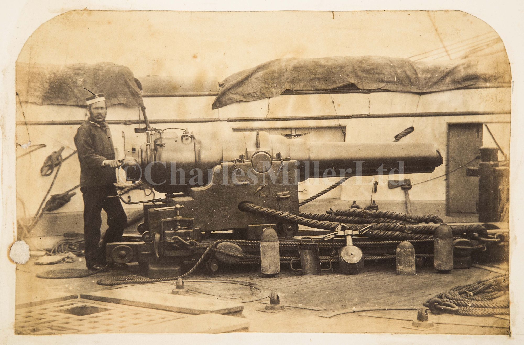 Lot 87 - PHOTOGRAPH ALBUM, CIRCA 1865 AND LATER A..