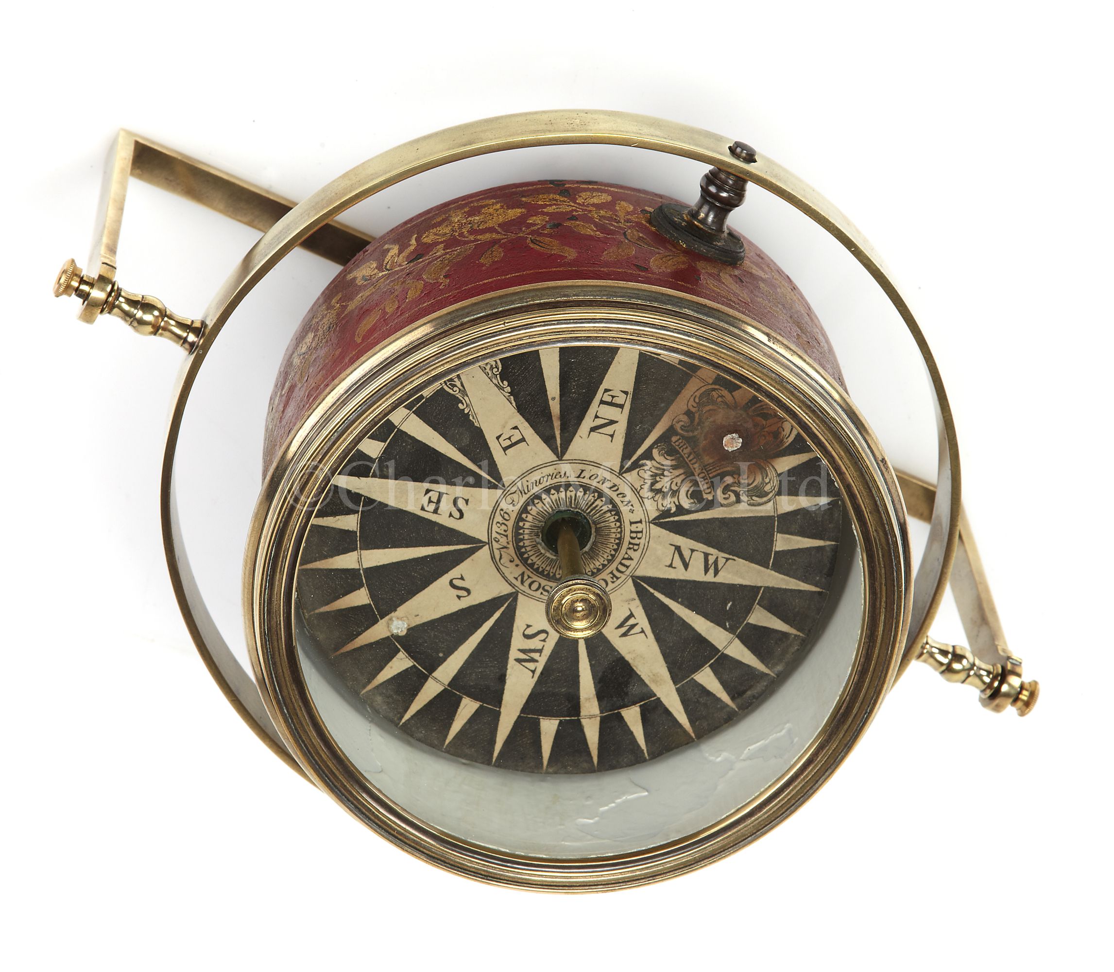 Lot 224 - A RARE EARLY 19TH-CENTURY DECKHEAD