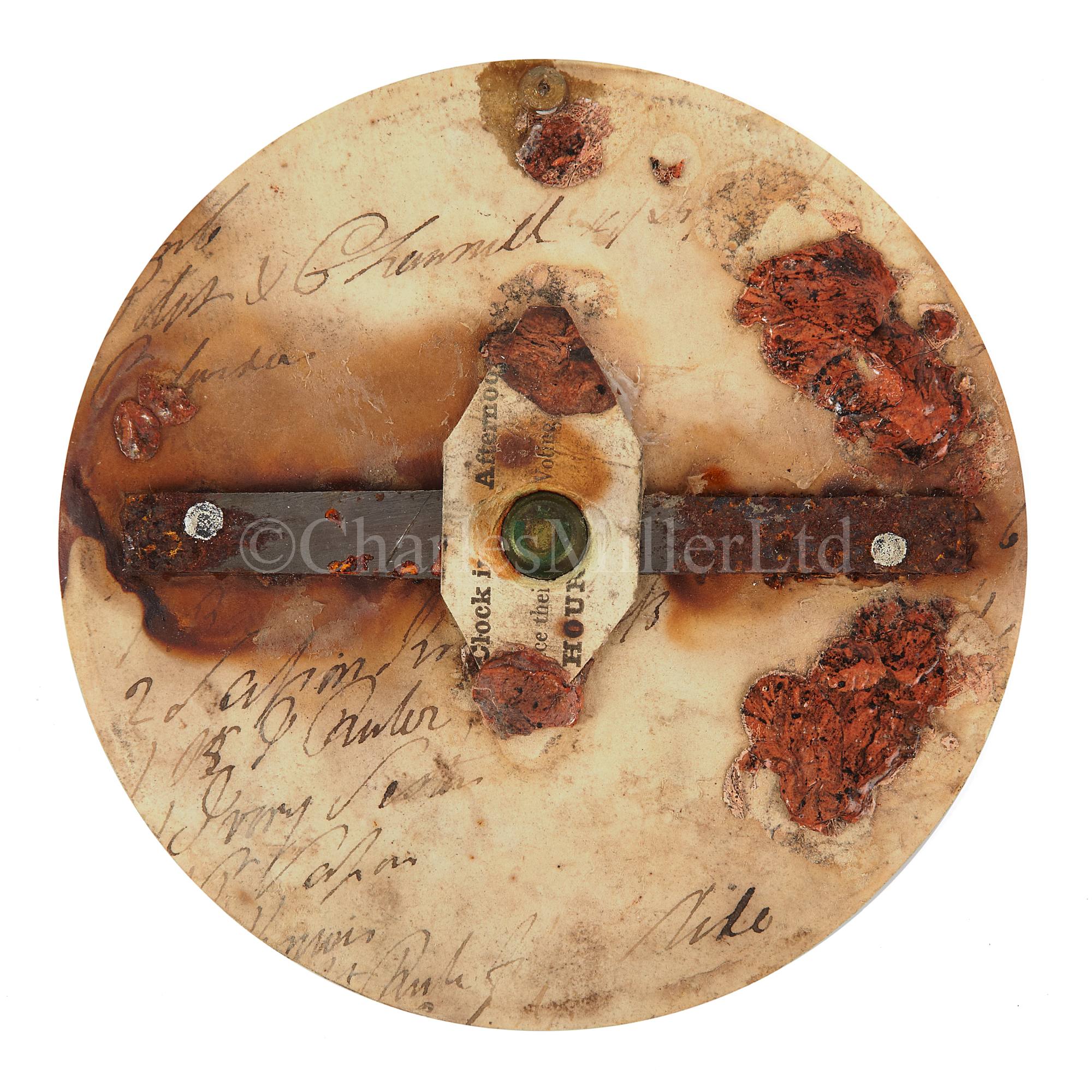 Lot 224 - A RARE EARLY 19TH-CENTURY DECKHEAD