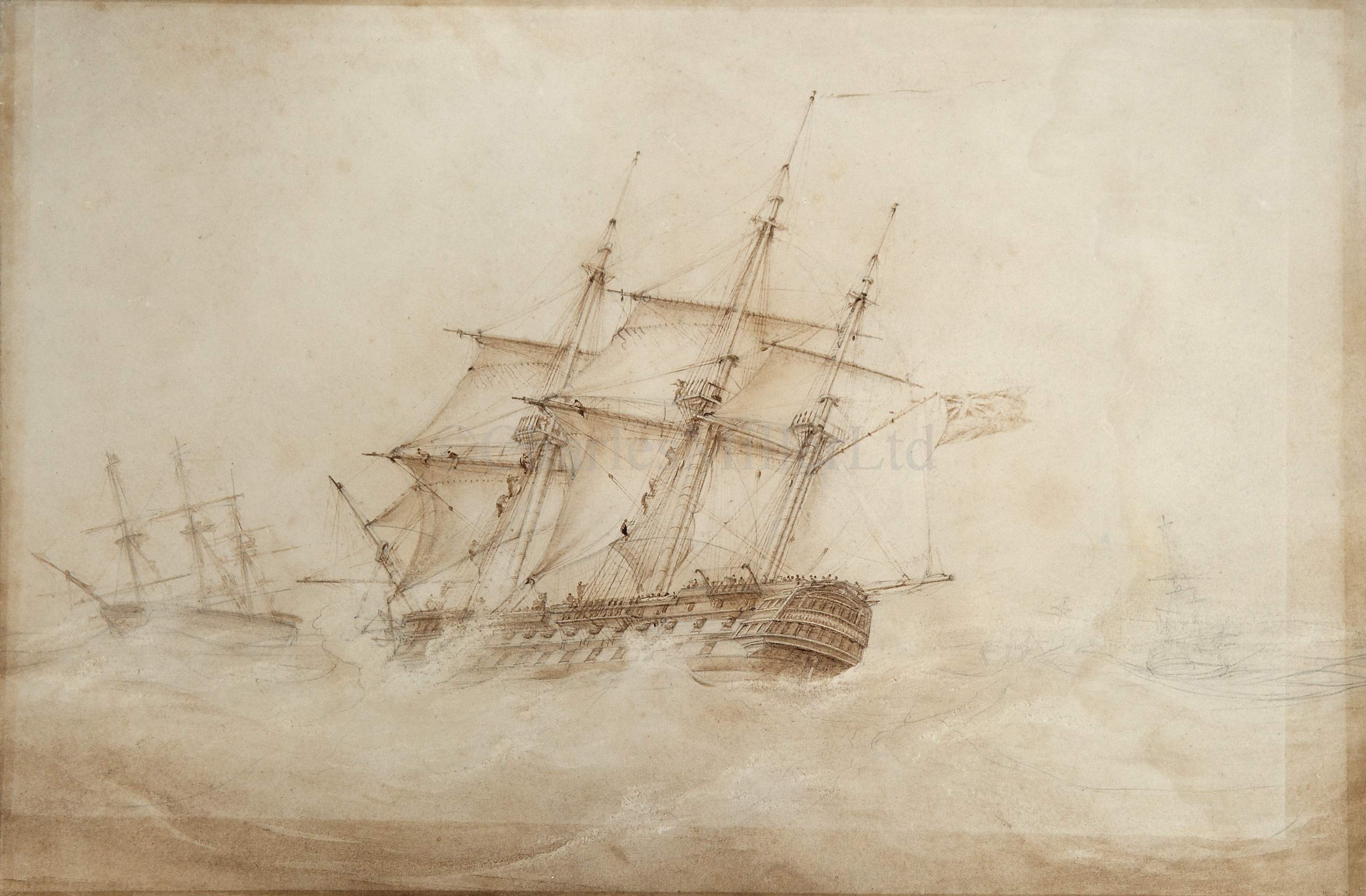 Lot 27 - ATTRIBUTED TO NICHOLAS POCOCK